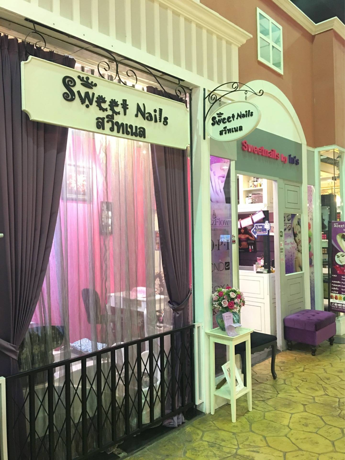 ร้าน Sweet nails by in's (สวีทเนลส์) เดอะมอลล์บางแค