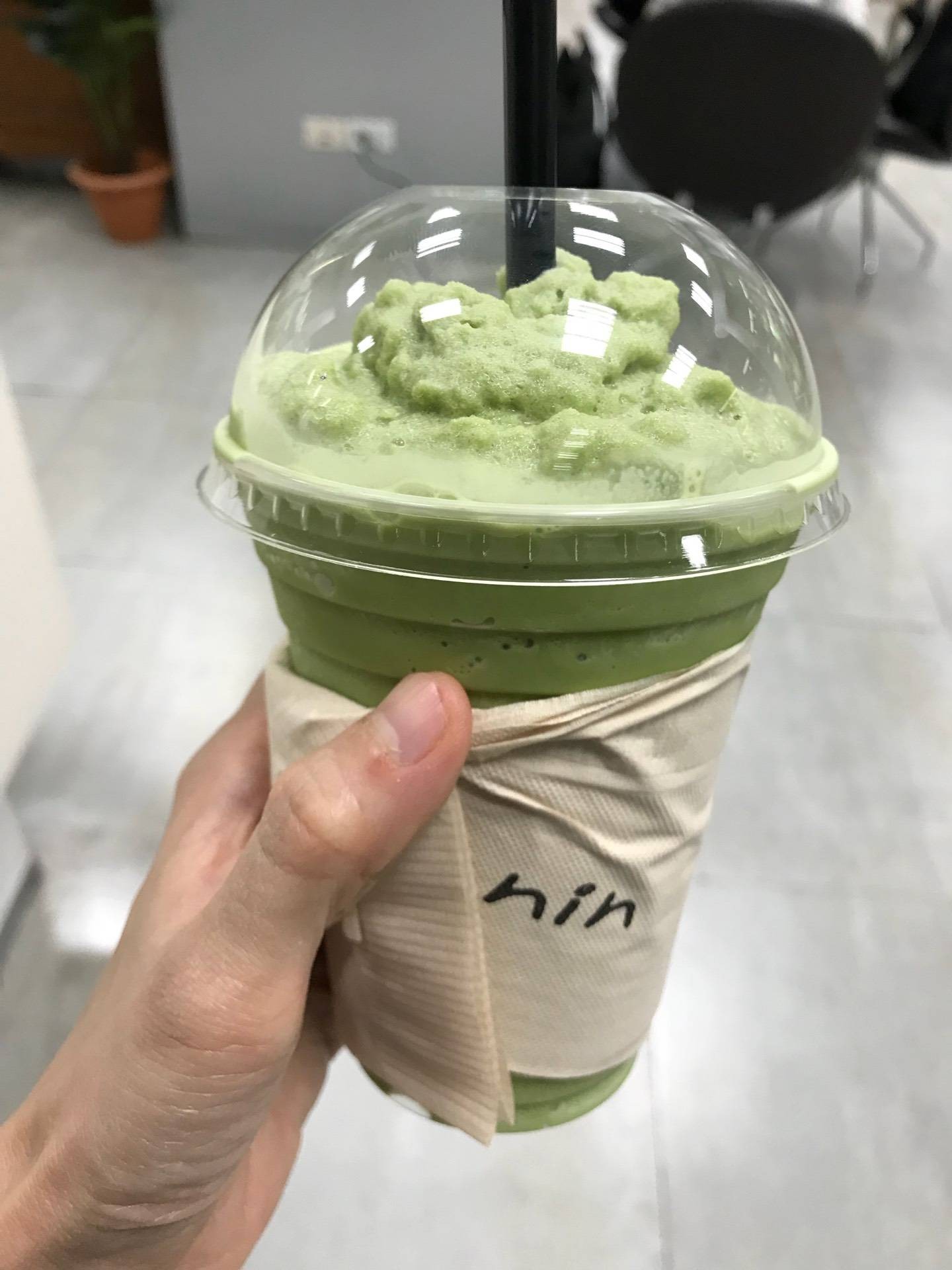 รีวิว Inthanin Coffee หอสมุดกลางจุฬาฯ - มัชชะพรีเมียม รสชาติพรีเมียม ...