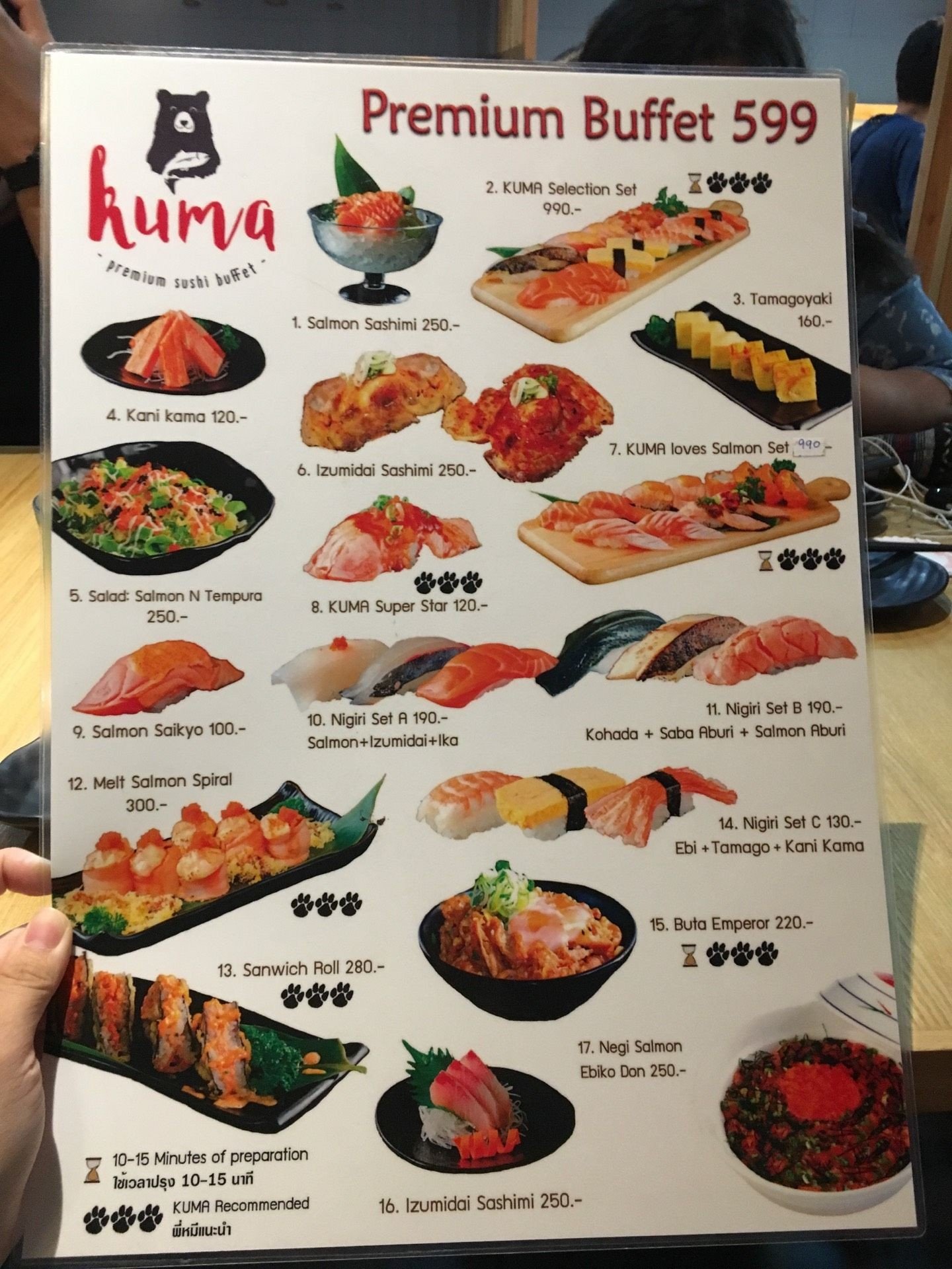 รีวิว KUMA Sushi x Yakiniku ภูเก็ต - ซูชิอร่อย คุณภาพดี ในราคา 599 net.