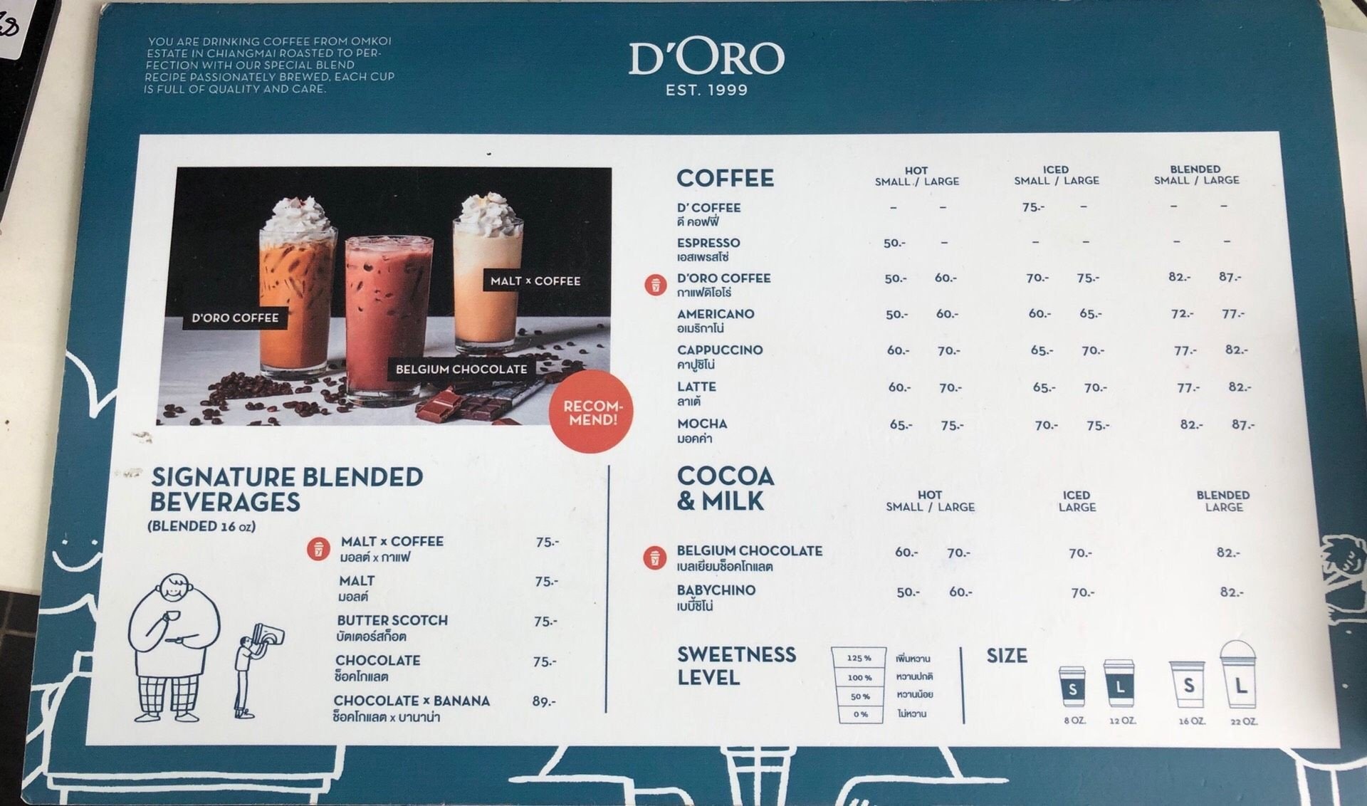 รีวิว D’oro Coffee วัชรพล Drive Thru - ปลอดโปร่ง สะอาดสะอ้าน