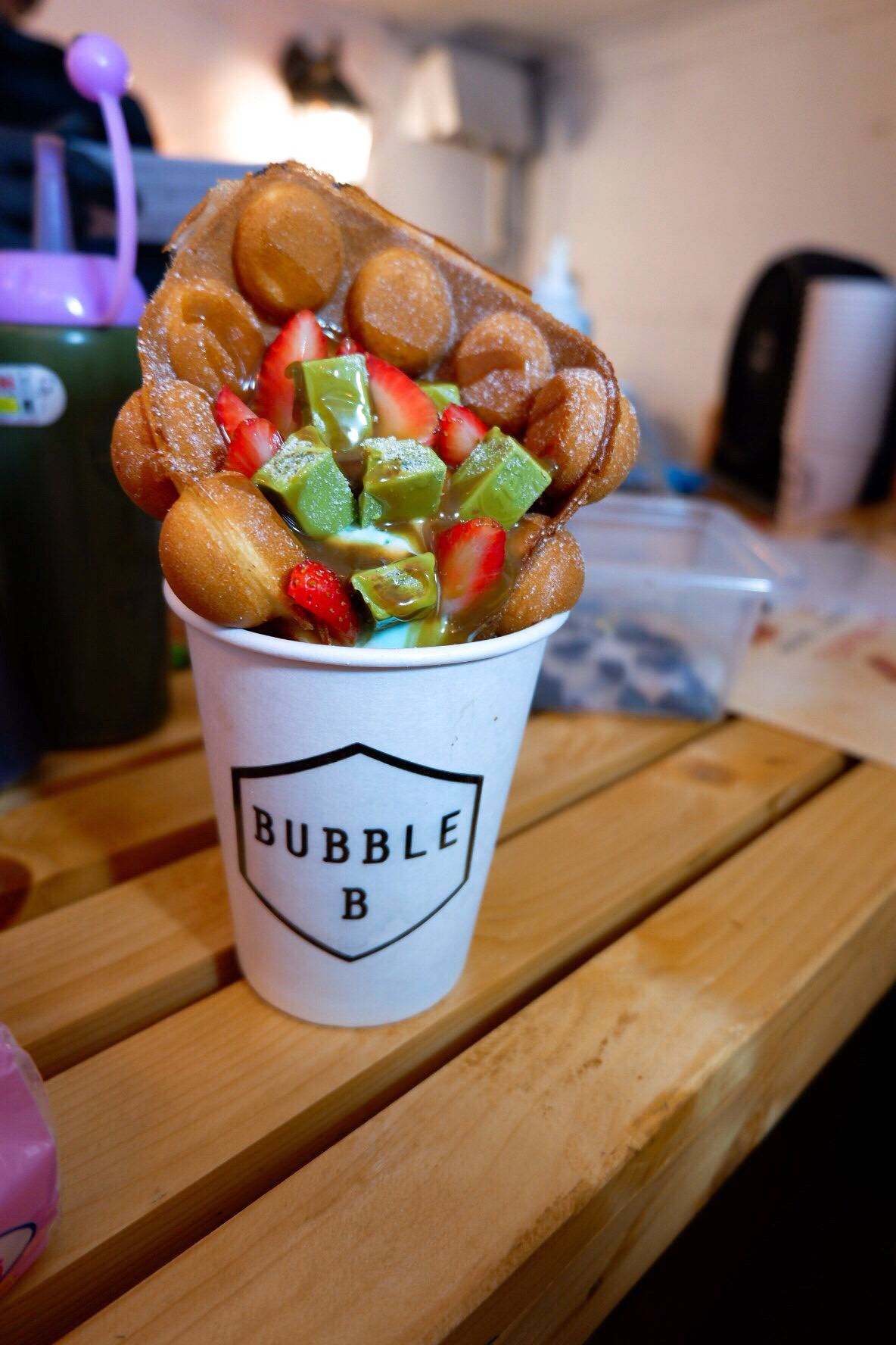 ร้าน Bubble B Waffle | รีวิวร้านอาหาร - Wongnai