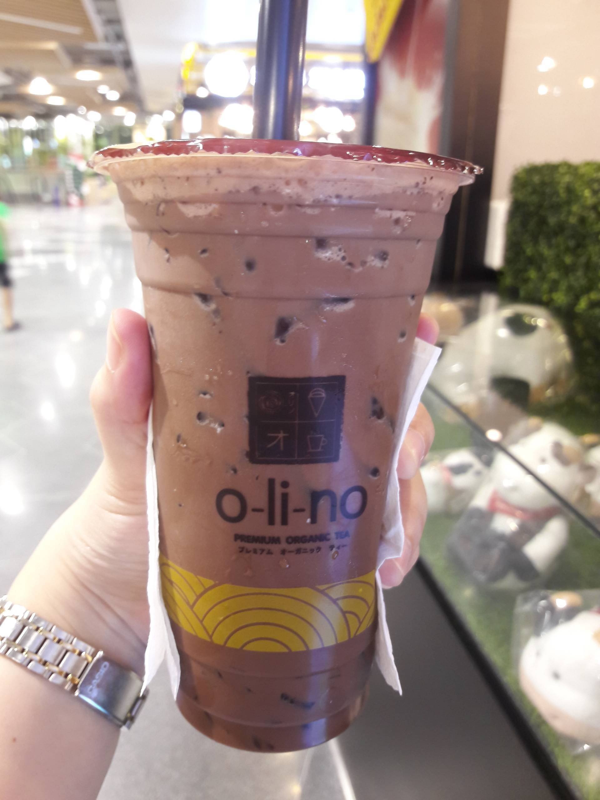 รีวิว Olino Crepe & Tea เซ็นทรัลพระราม 3 - ชานมโอเคอยู่ค่ะ