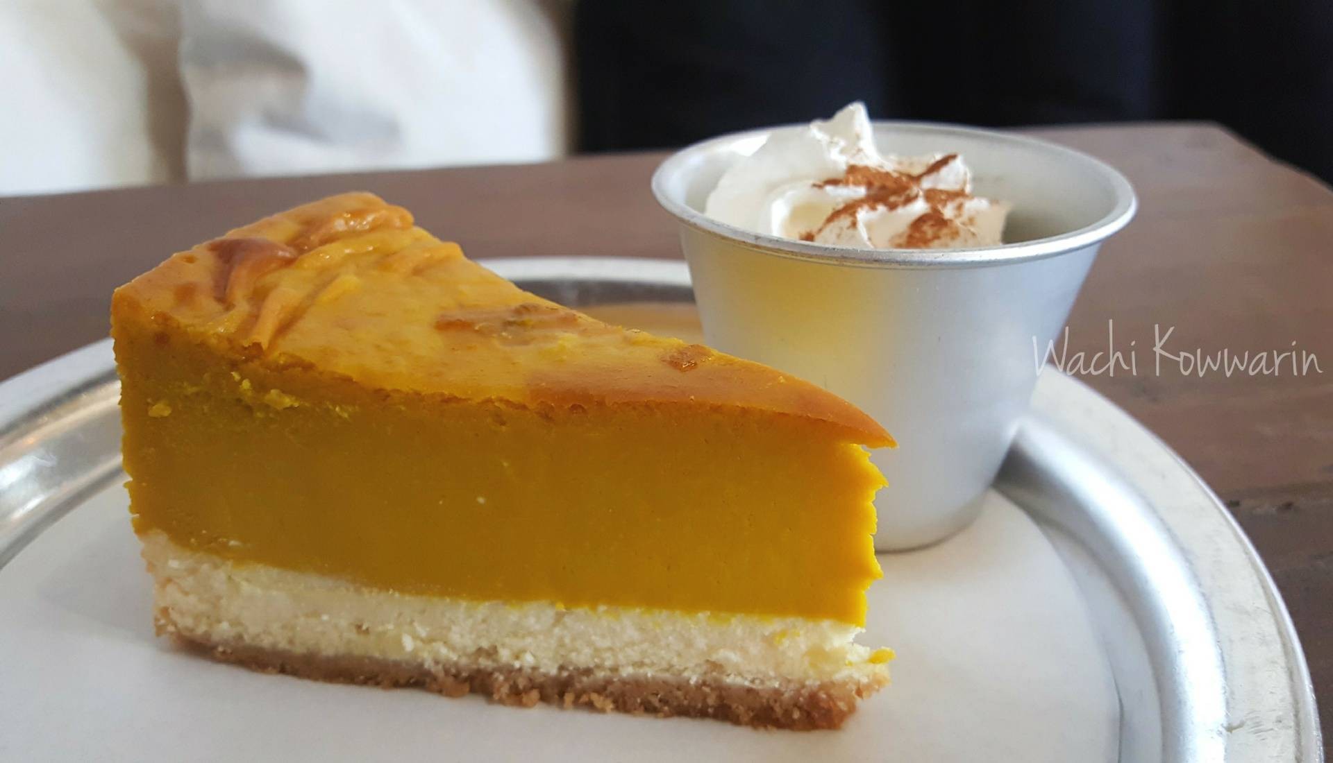 Yellow Pumpkin Cheesecake • เนื้อเนียน ร้าน Yellow Pumpkin