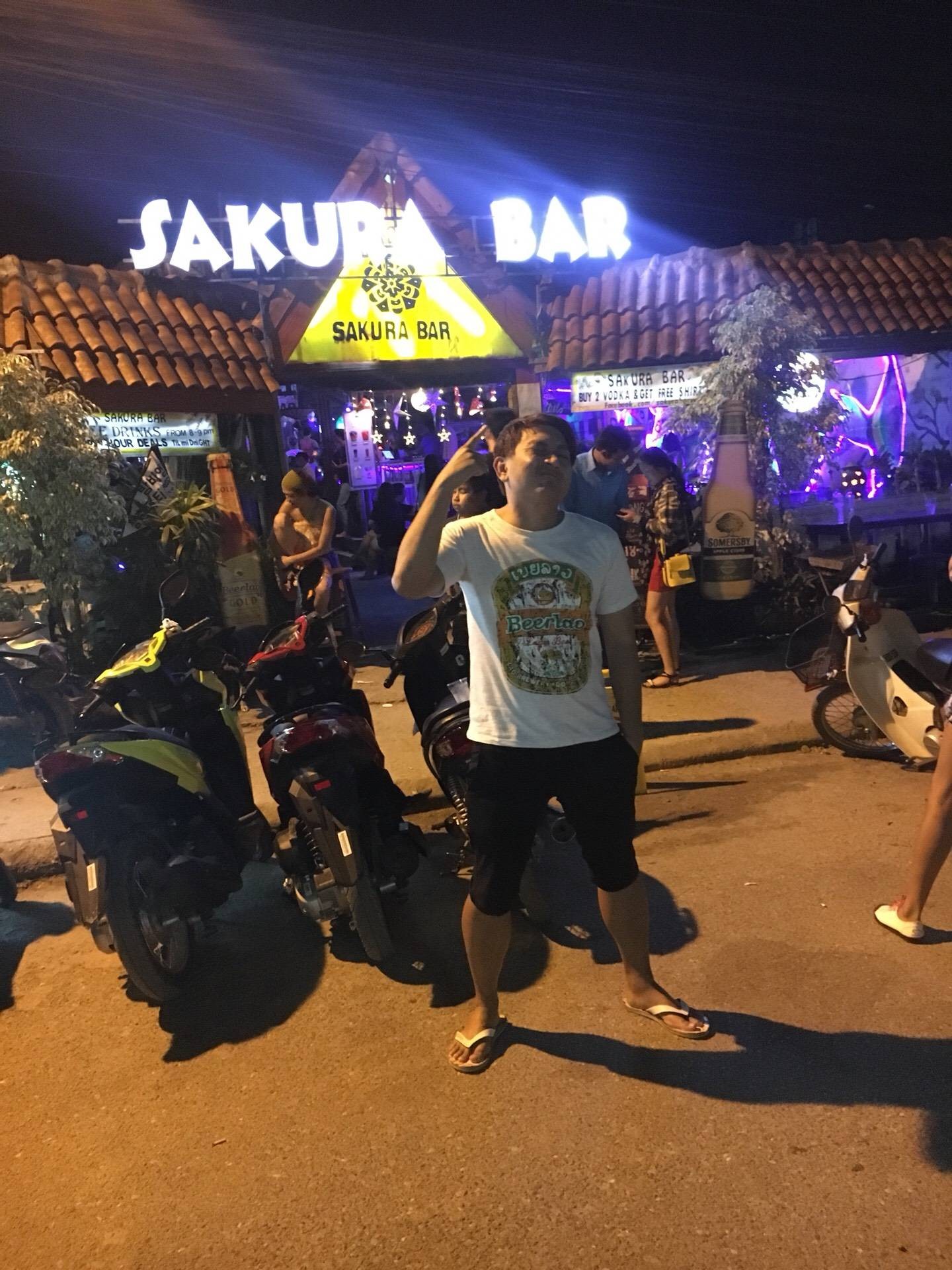 รีวิว Sakura Bar วังเวียง - ผับดังสำหรับนักท่องเที่ยวที่มาเที่ยววัง ...
