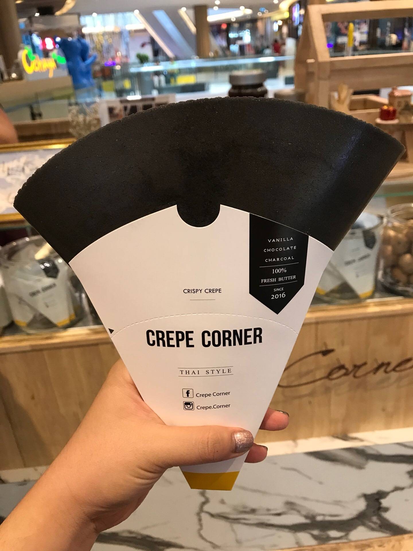 รีวิว Crepe Corner MAYA ห้างเมญ่า ชั้น 4 เชียงใหม่ - เครปอร่อยสมราคา ...