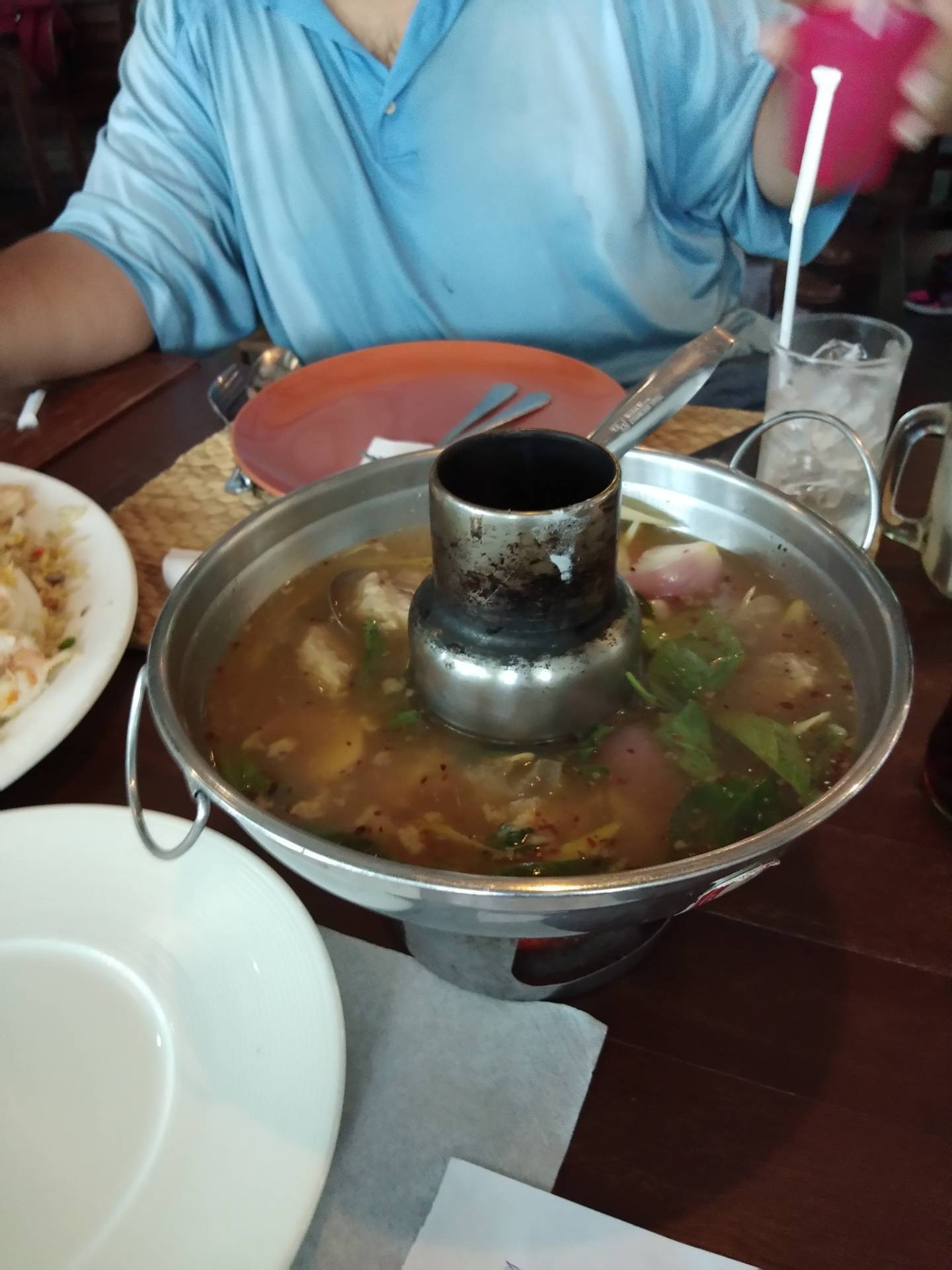 ต้มแซ่บเอ็นแก้ว ร้าน ระเบียงบัง - Wongnai