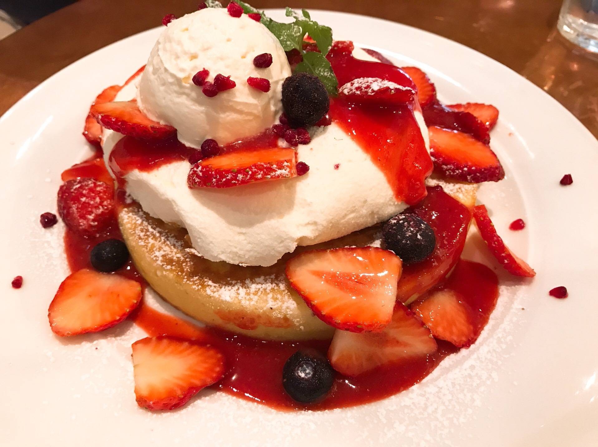 รีวิว Cafe Accueil Ebisu - cappuccino and pancakes ! อร่อยครับ - Wongnai