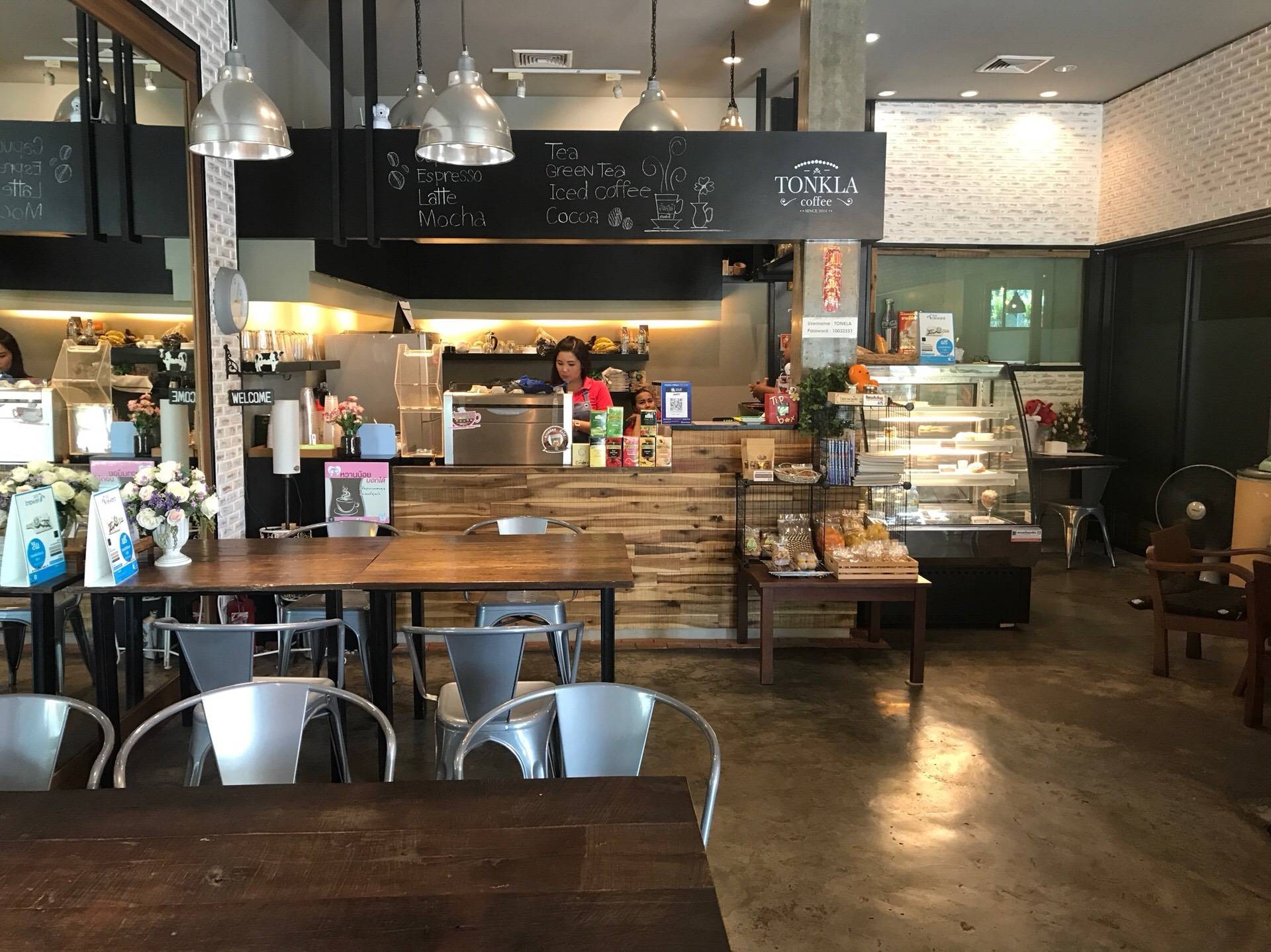 รีวิว กาแฟต้นกล้า Tonkla Coffee ตรัง - ร้านนี้ชาเขียวอร่อย