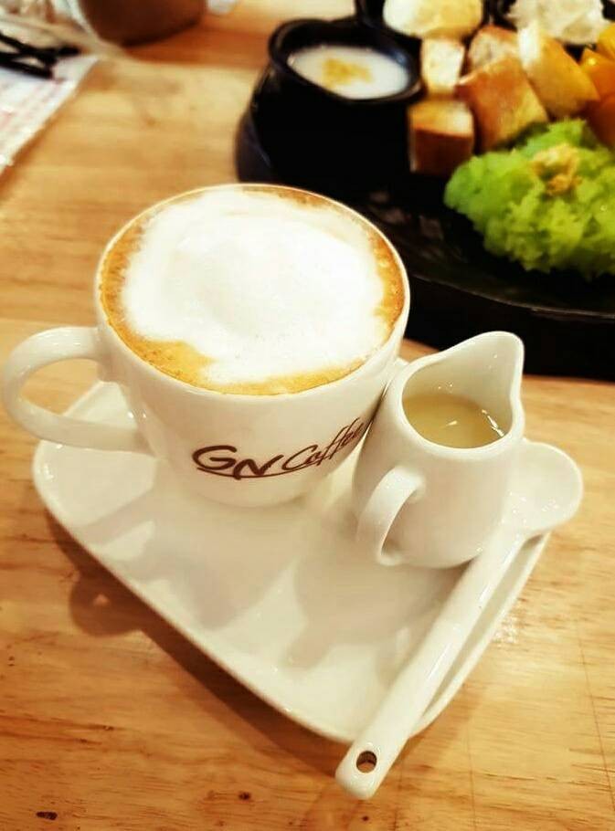 รีวิว GN Coffee - ร้านคาเฟ่ บรรยากาศน่ารัก ครบทั้งคาว หวาน และเครื่องดื่ม - Wongnai