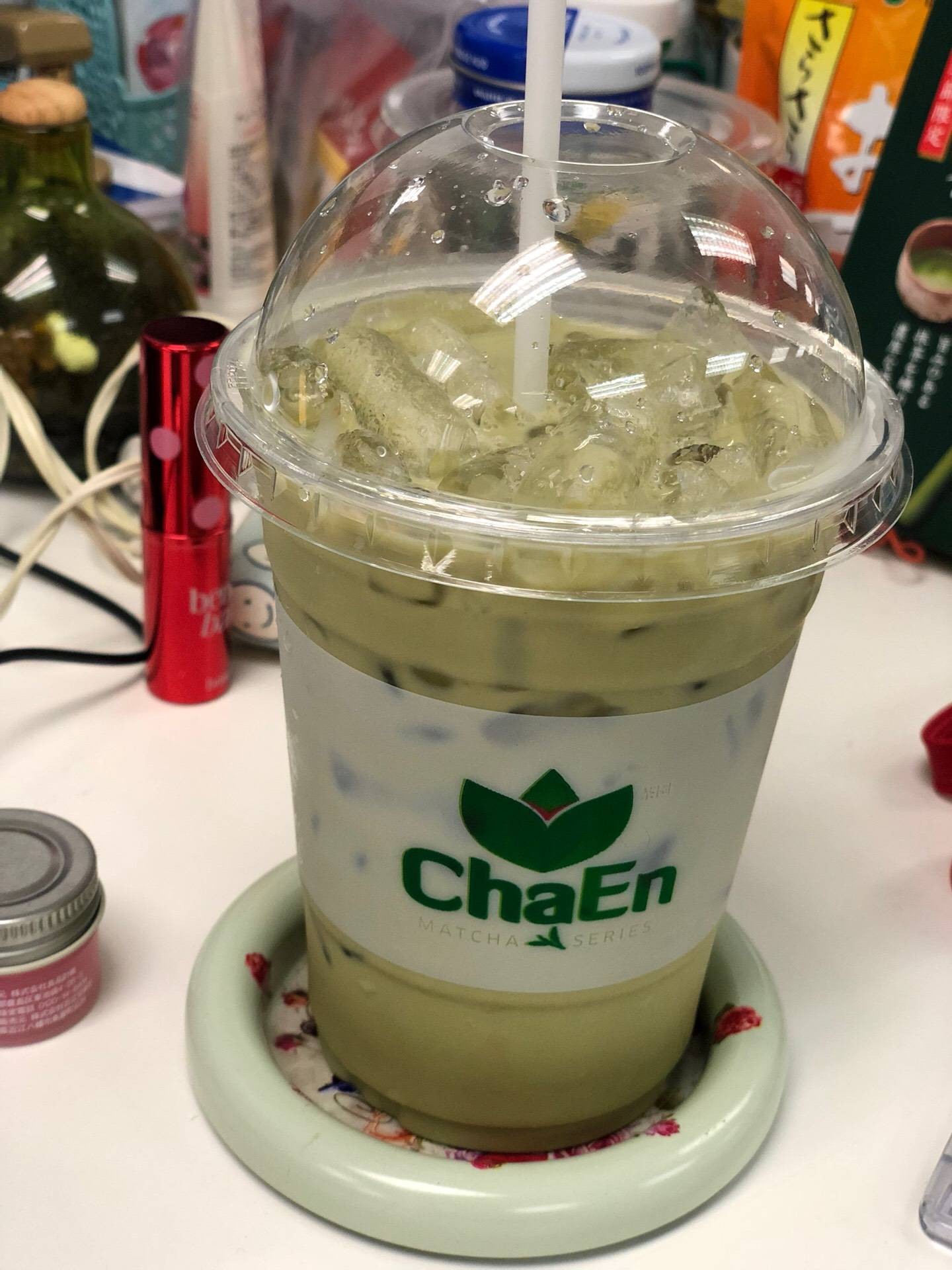รีวิว ChaEn Matcha ชาเอ็น มัทฉะ Siam Square One - Matcha เจือจางมาก