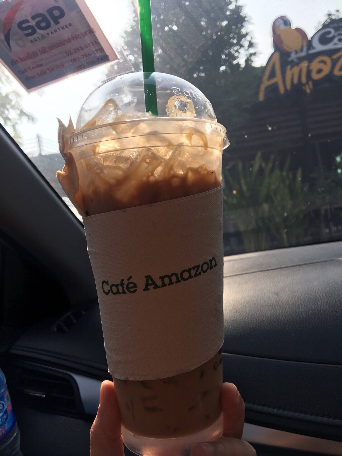 รีวิว Café Amazon - DD1256 ปตท. หจก.หลิ่มเซ่งพงษ์ - amazon ตามเราไปทุกที่