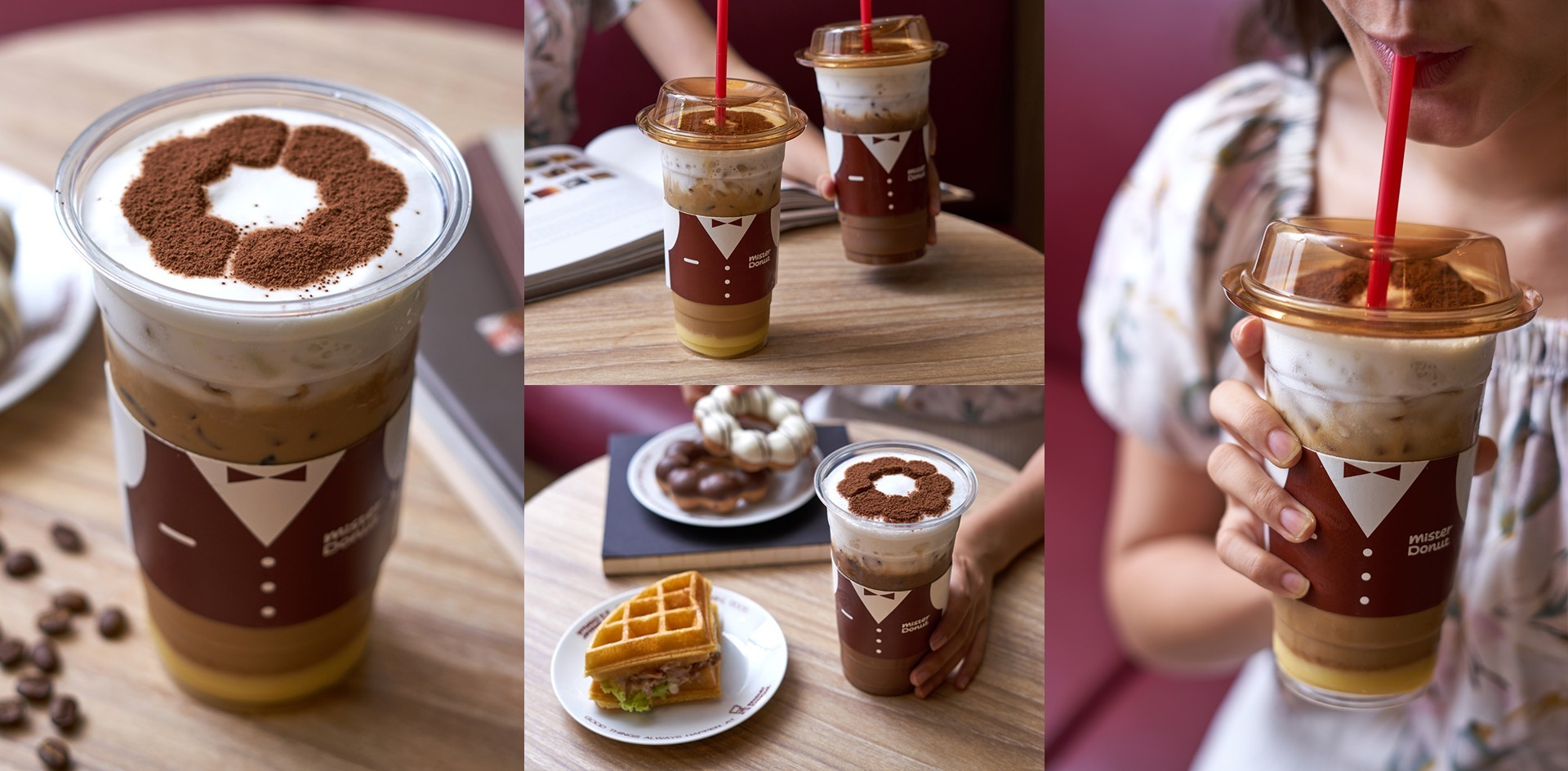 “Mister Donut” ร้านโดนัทยอดฮิตเปิดตัวเมนูใหม่ Premium Signature Coffee