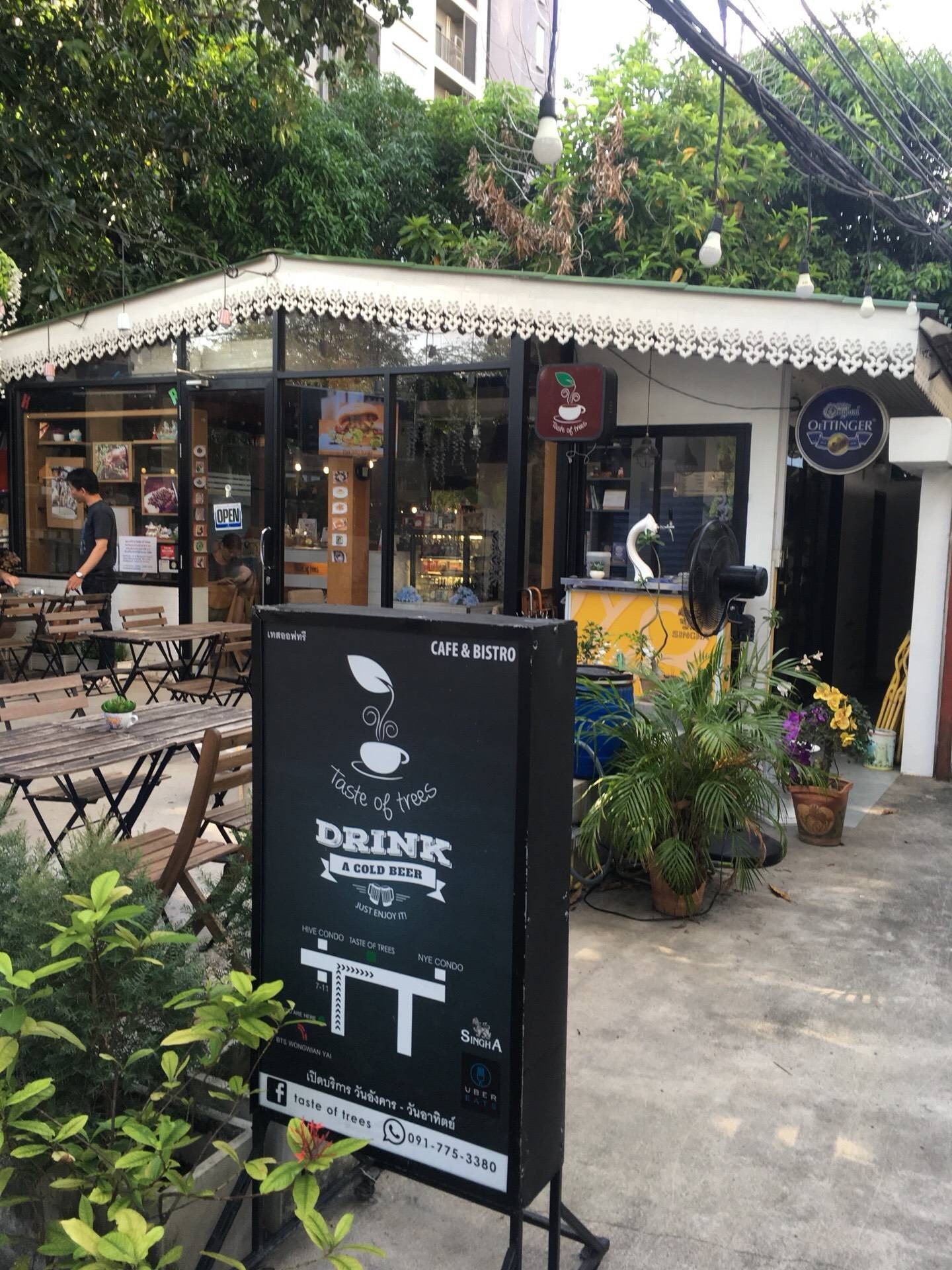 รีวิว Taste of trees BTS วงเวียนใหญ่ - เจอเรื่องไม่ค่อยประทับใจ