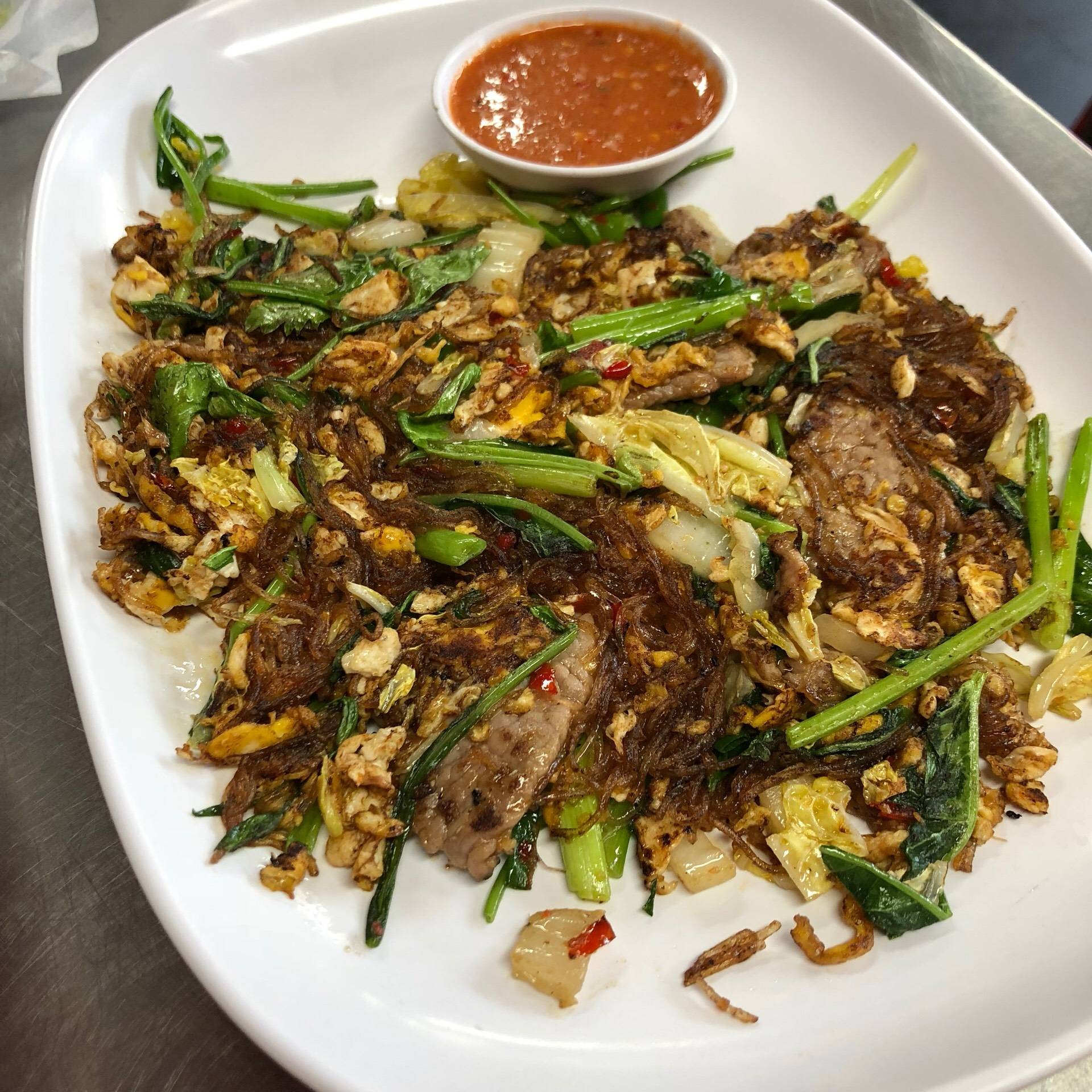 สุกี้แห้งทะเล ธรรมดา ร้าน ข้าวผัดปูเมืองทอง 1 ต้นตำรับ โดยคุณ พิมพร ...