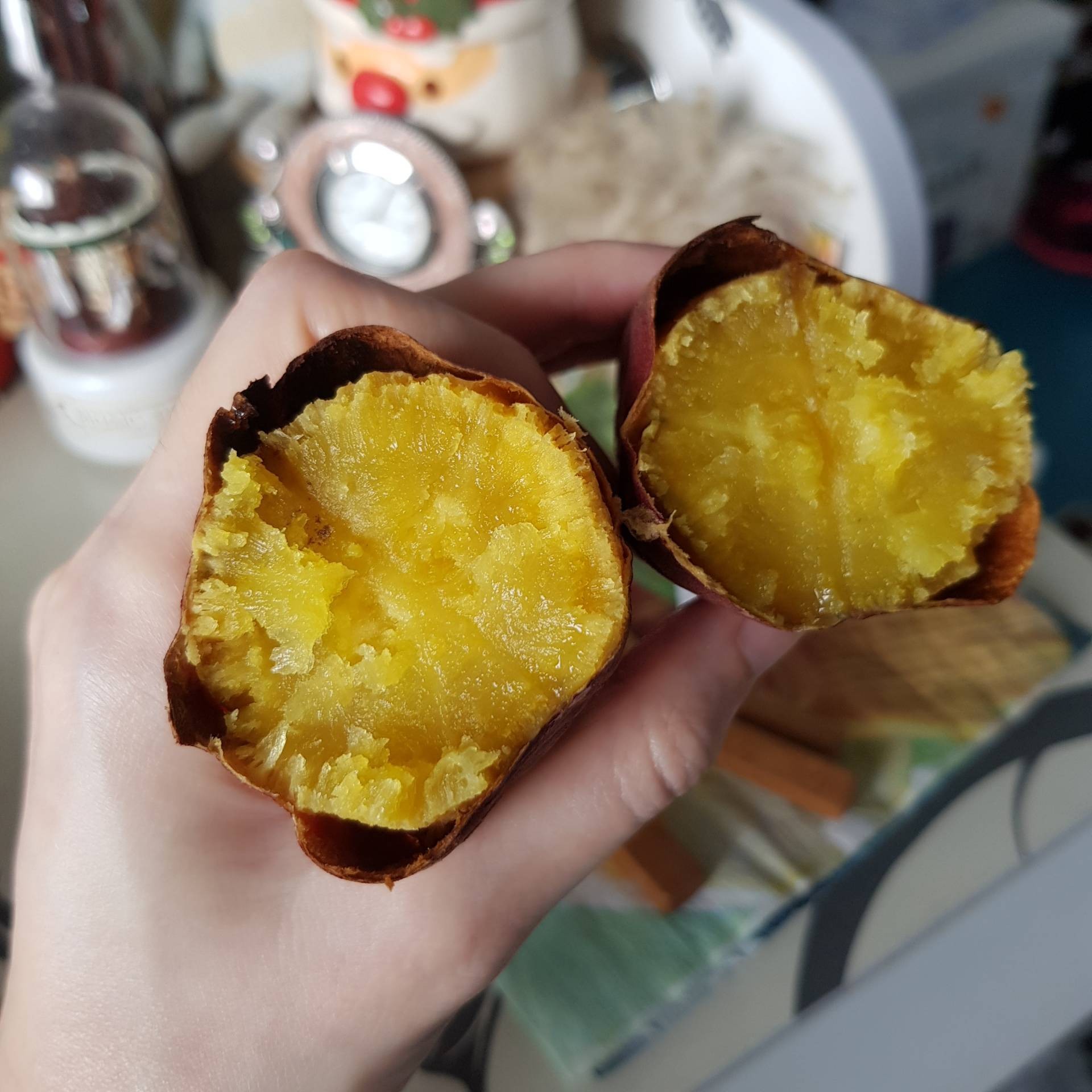 สูตร มันญี่ปุ่บอบ พร้อมวิธีทำโดย Aun Teekakul - Wongnai Cooking