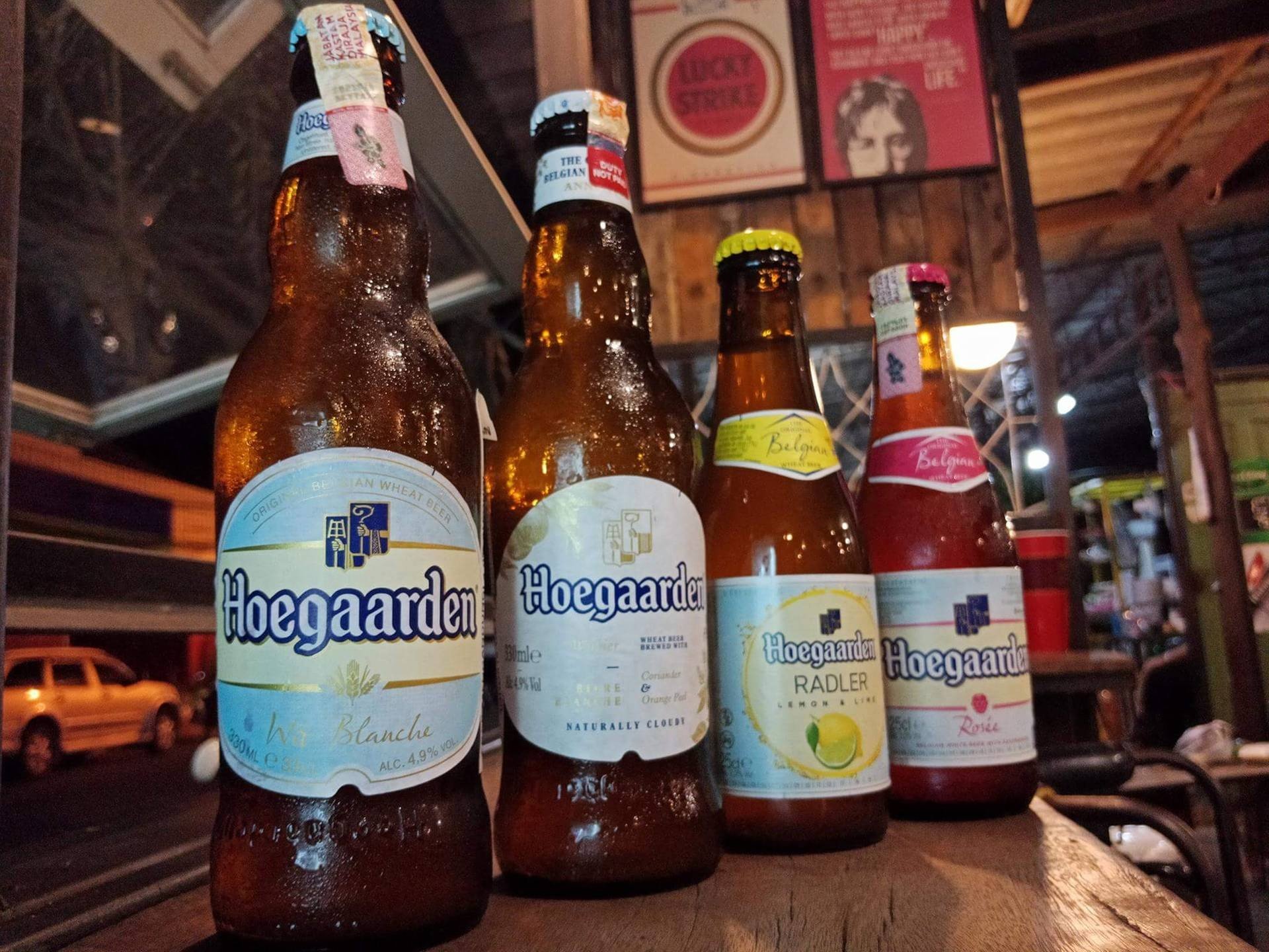 Hoegaarden beer • หลากหลายรสชาติให้เลือกชิม original, rosee, lemon ร้าน ...