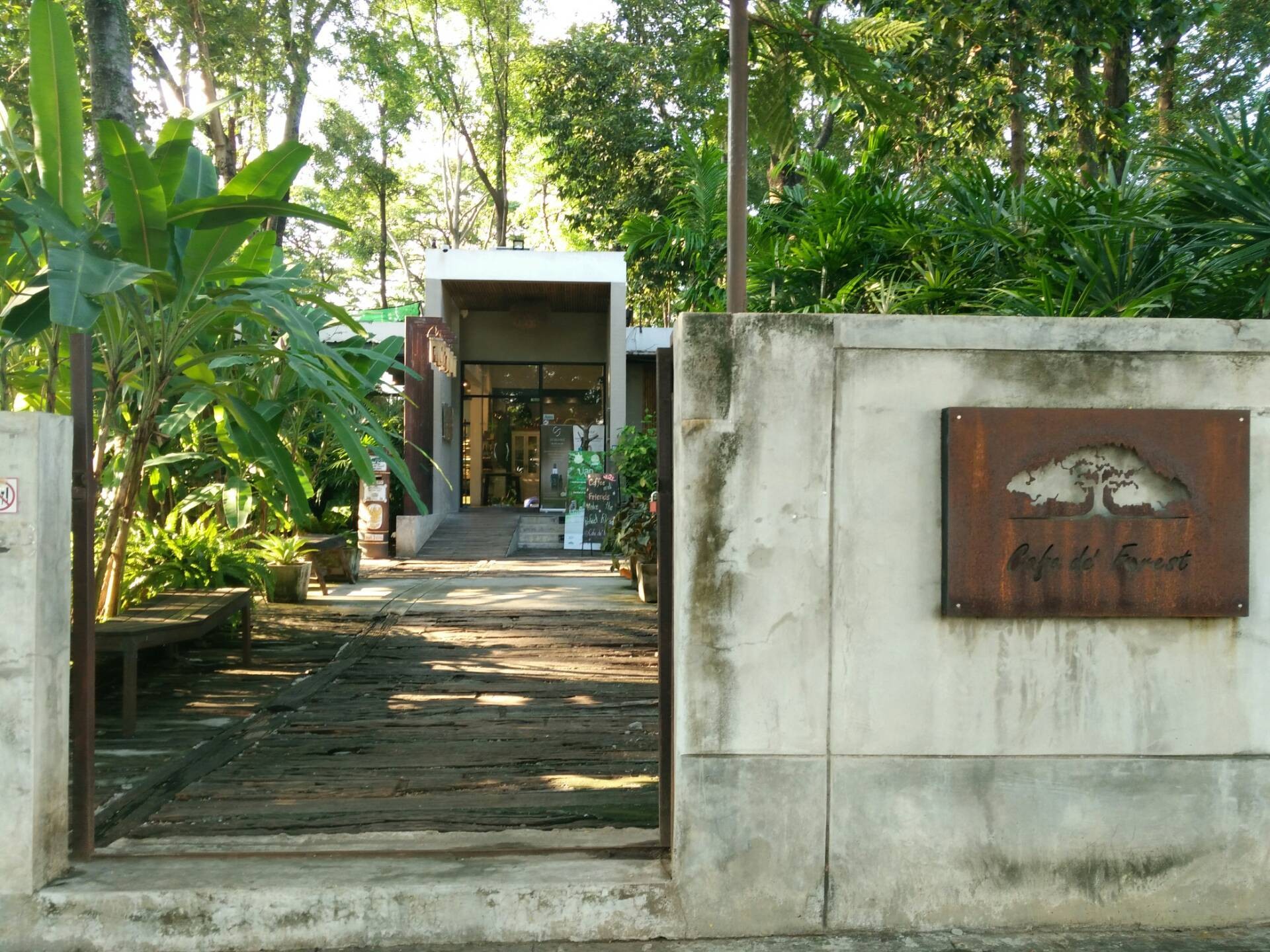 รีวิว Cafe de' Forest สำนักงานป่าไม้ - วันนึงฉันเดินเข้าป่า