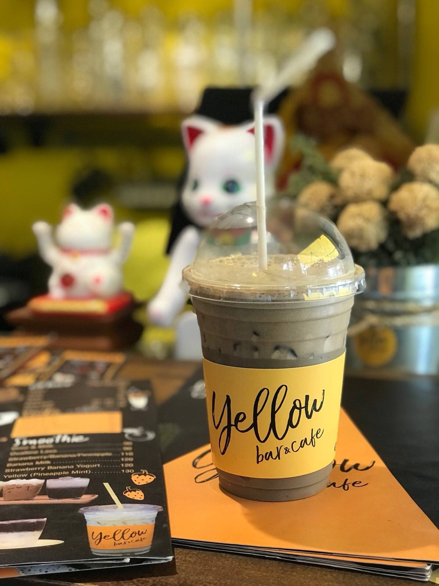 โฮจิฉะ ร้าน Yellow Bar and Cafe - Wongnai