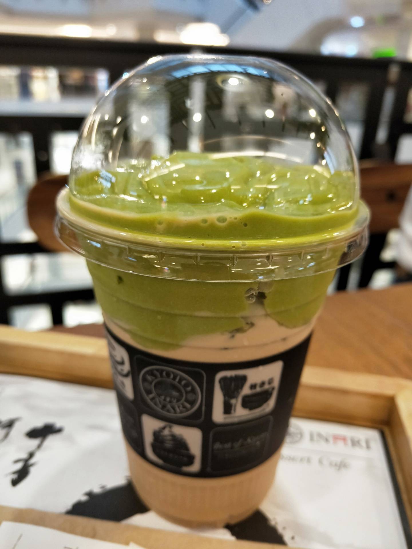 รีวิว Kyoto Inari เซ็นทรัลเวิลด์ - ลองชิม Salt Cheese Matcha อืม..ก็ ...