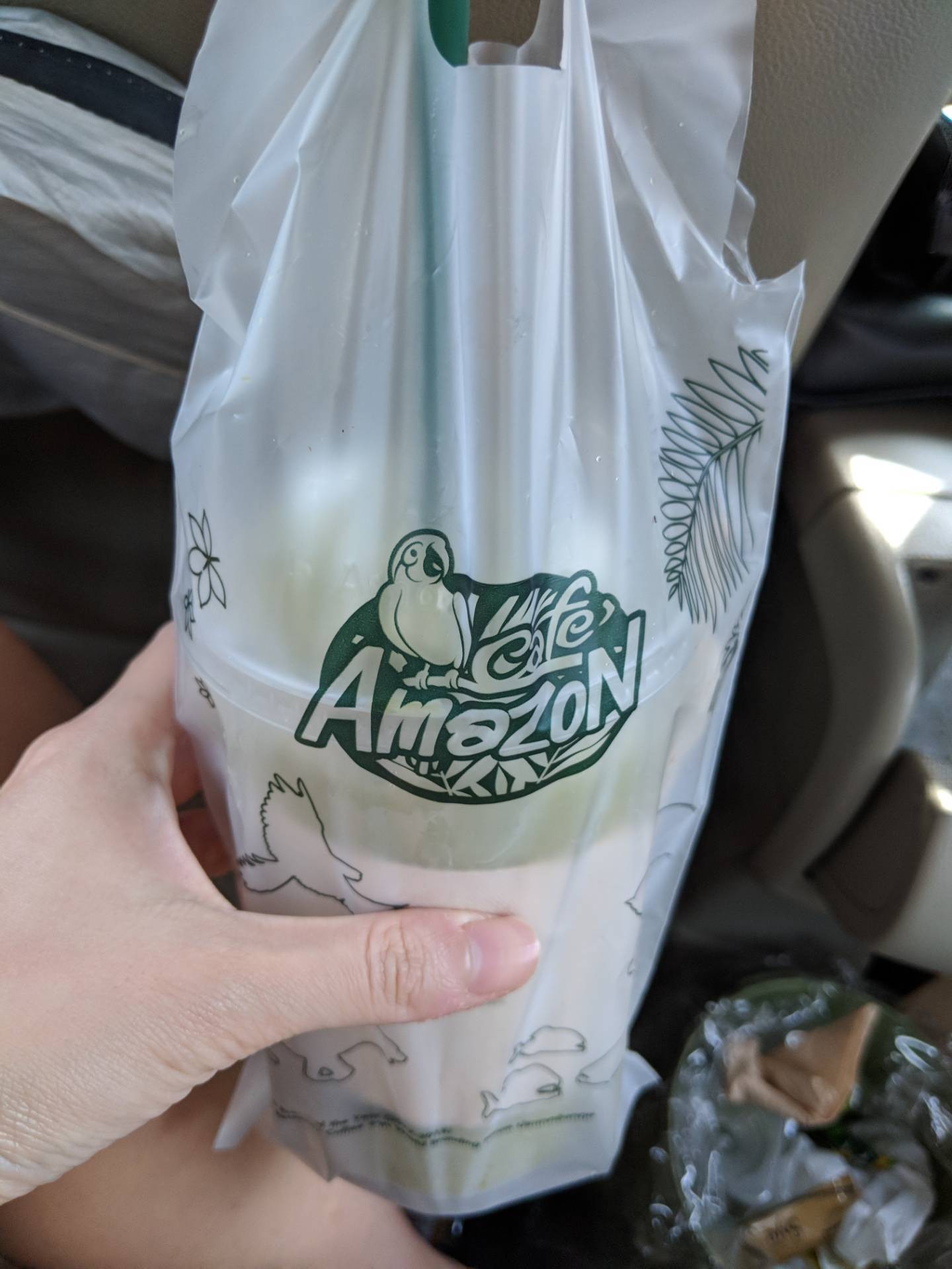 รีวิว Café Amazon - RM1366 สน.PTTRM สาขาสมุทรปราการ-ศรีนครินทร์ 2 - ชา ...