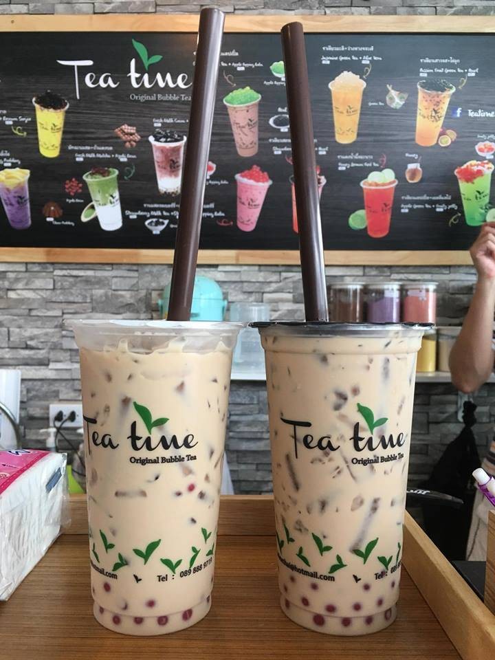 [รีวิว] ร้าน Tea time Original Bubble Tea ซอย มหาดไทย 65 | เมนูแนะนำ ...