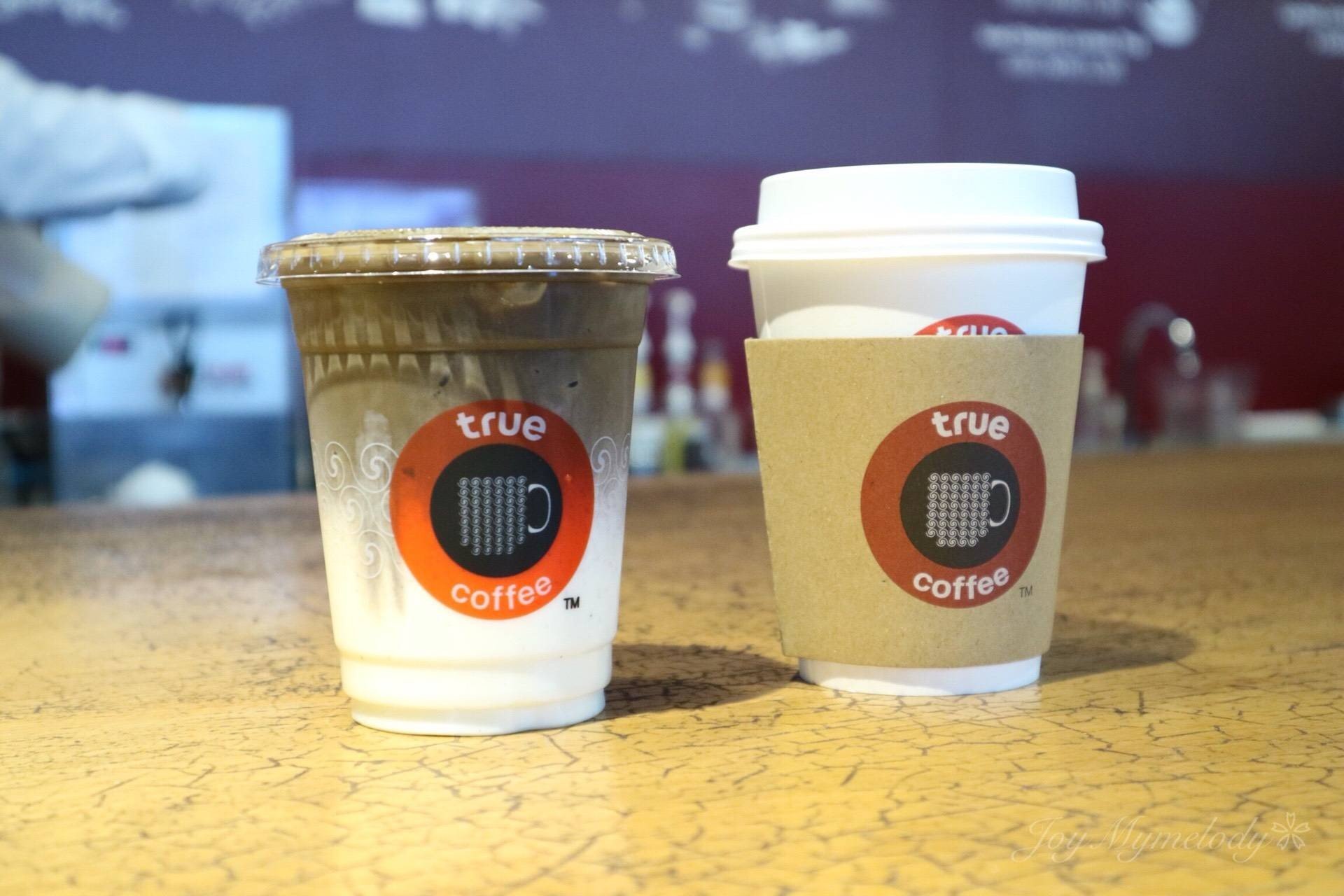 รีวิว True Coffee เซ็นทรัลเวิลด์ - ลองโฮจิฉะทั้งแบบร้อนและเย็น