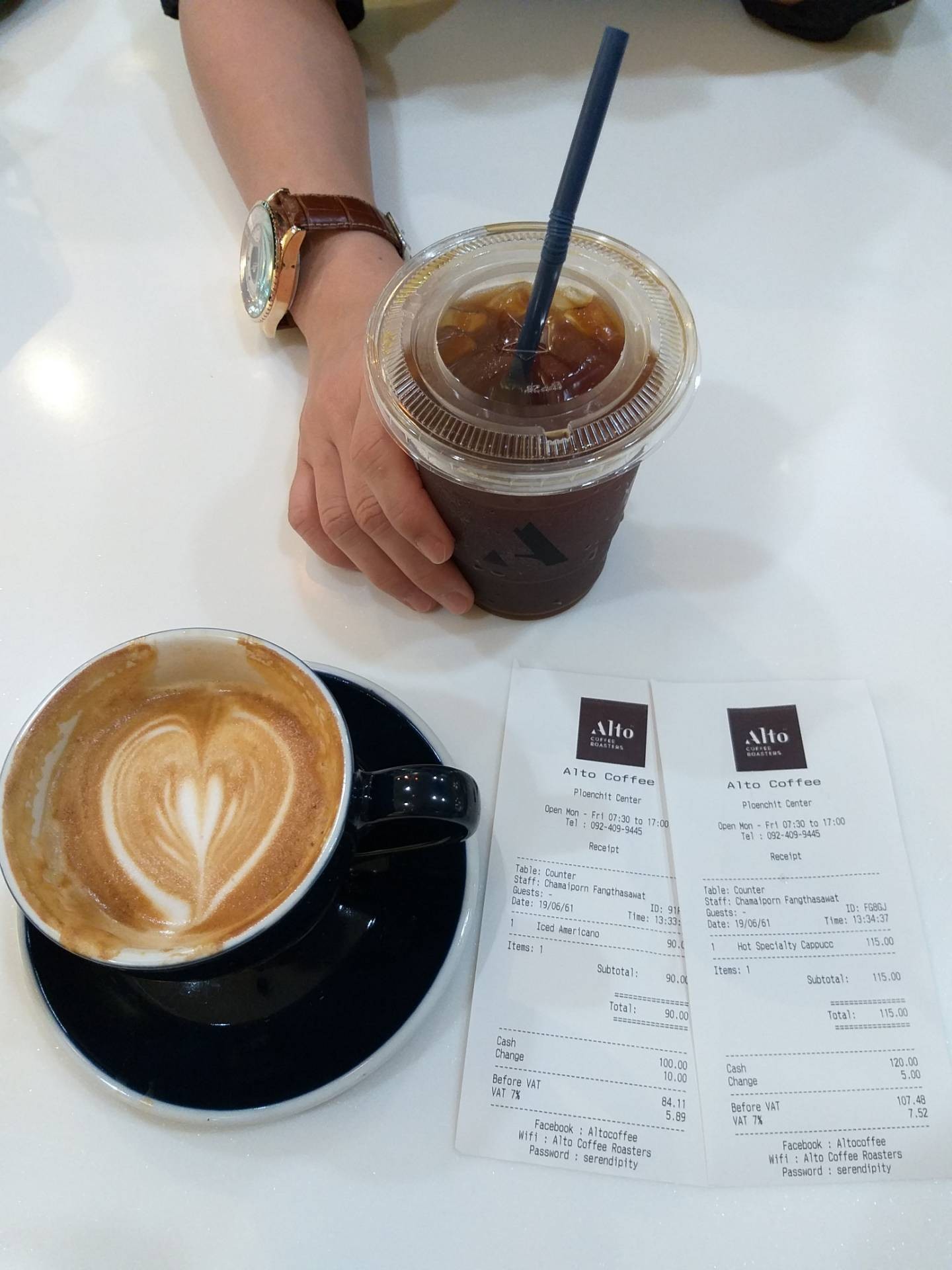 ดีลส่วนลดพิเศษร้าน Alto Coffee Roasters เพลินจิตเซ็นเตอร์ รับฟรี ...