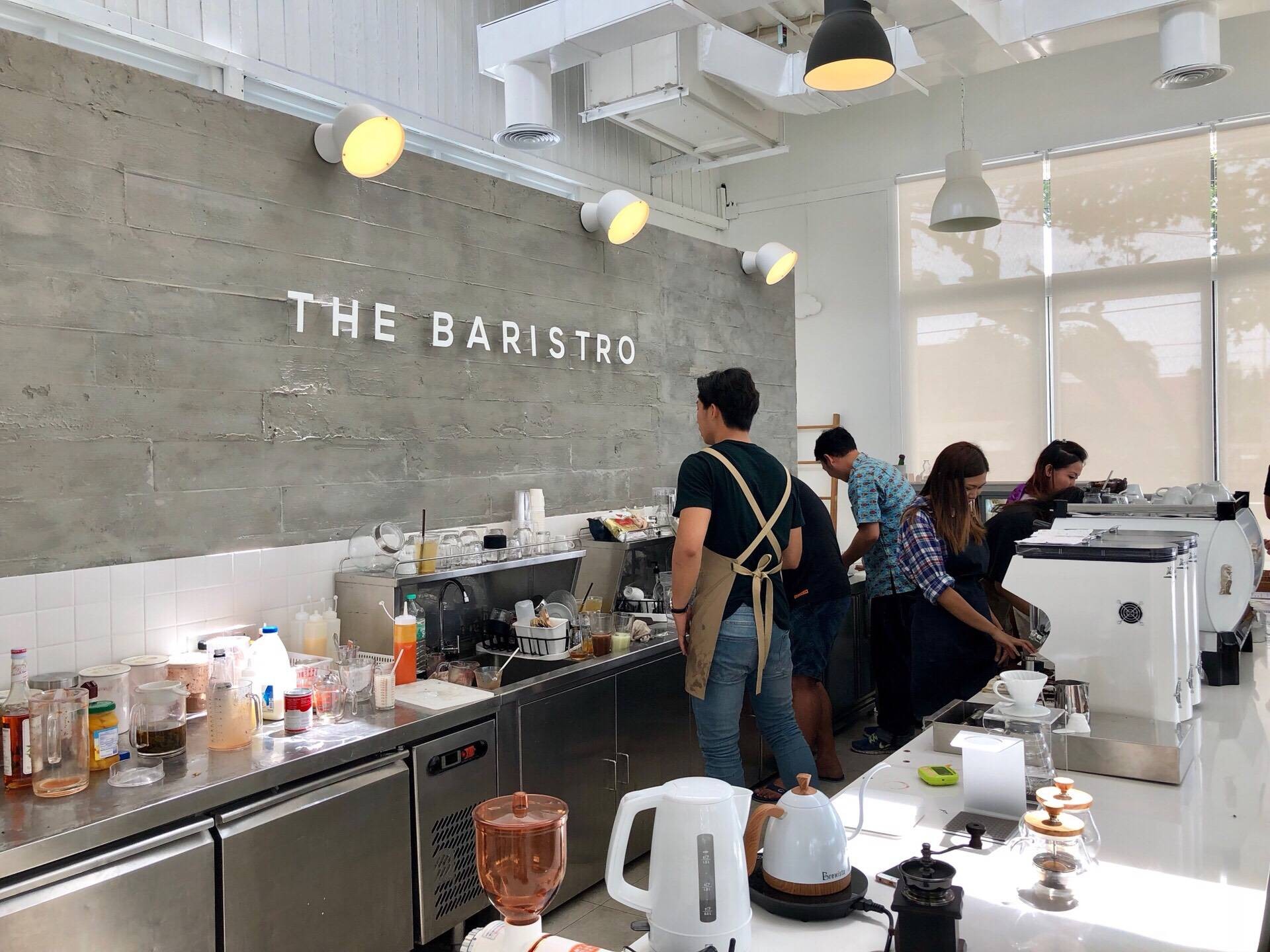 รีวิว The Baristro at Sriracha ศรีราชา ชลบุรี - ร้านกาแฟในร้านอาหาร ...