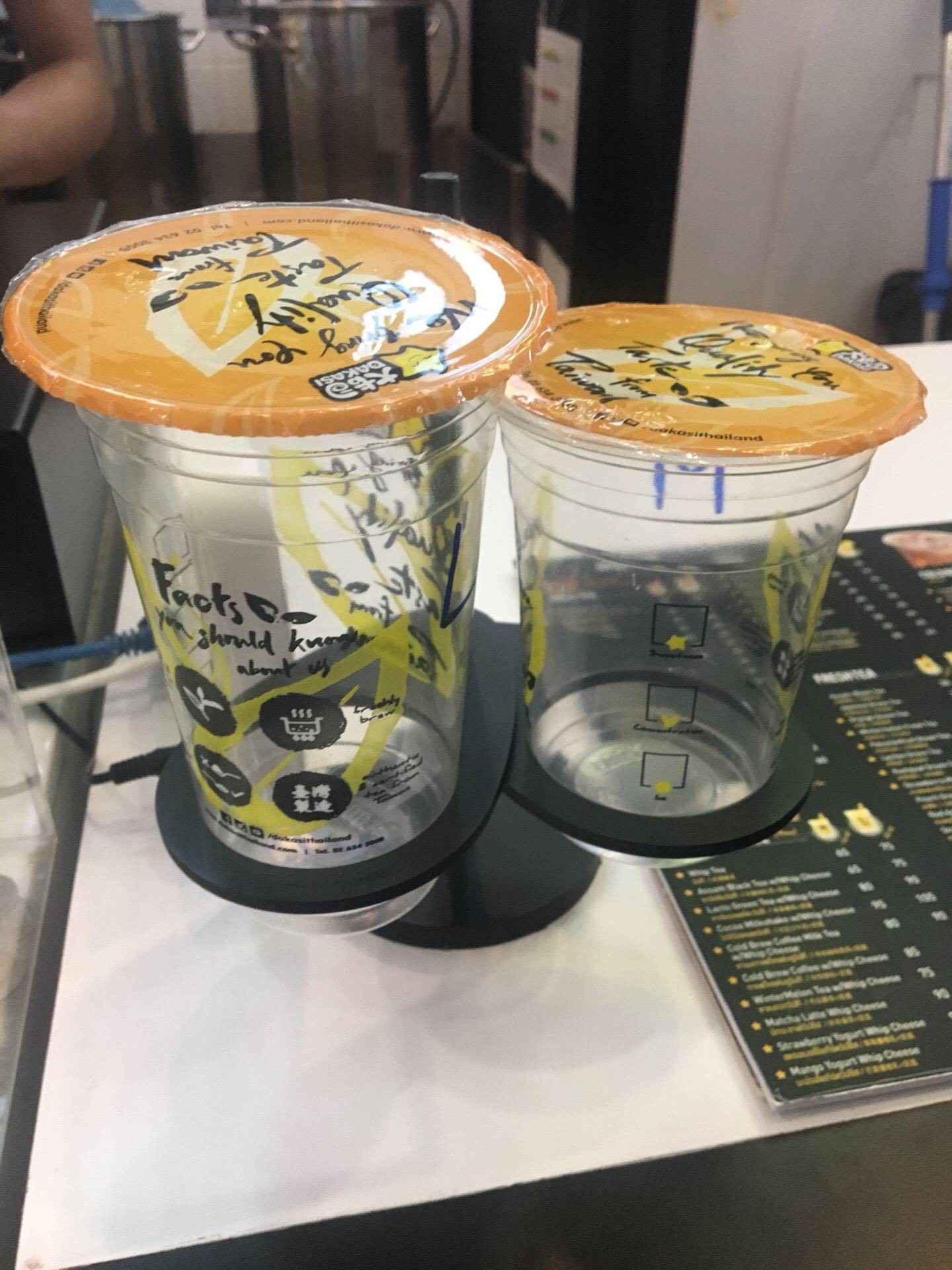 รีวิว Dakasi Tea เมกา บางนา - ชานมใต้หวัน รูปดาว dakasai - Wongnai