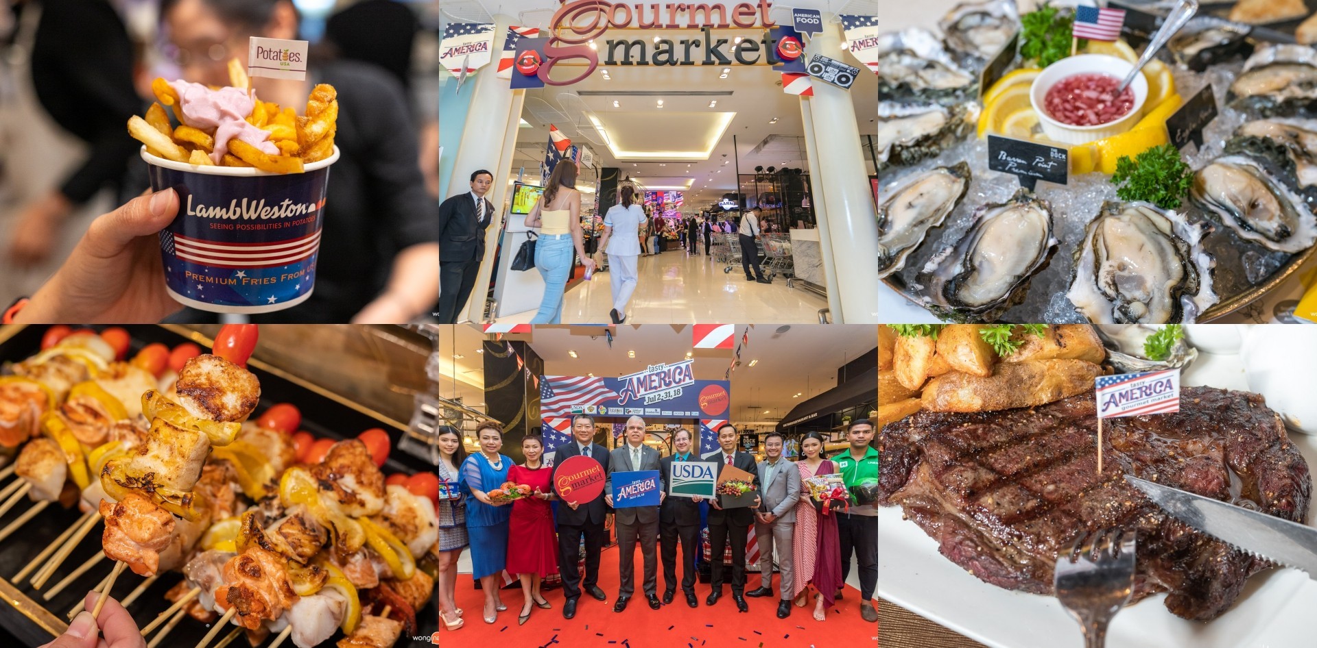 TASTY AMERICA งานรวมวัตถุดิบส่งตรงจากสหรัฐอเมริกาที่ GOURMET MARKET