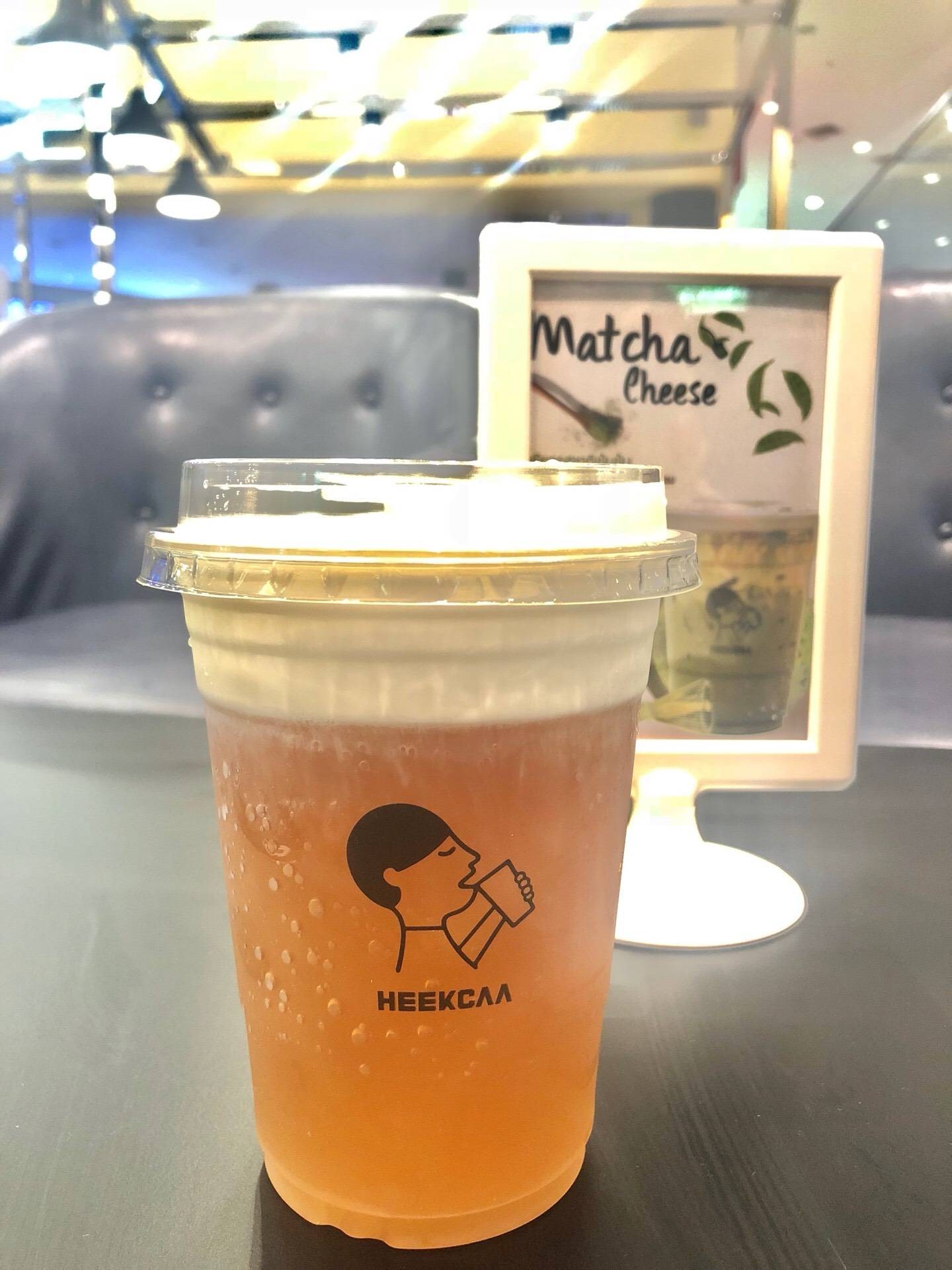 รีวิว Heekcaa Mega Bangna - มาลองเมนูใหม่ ชาพีชชีส!