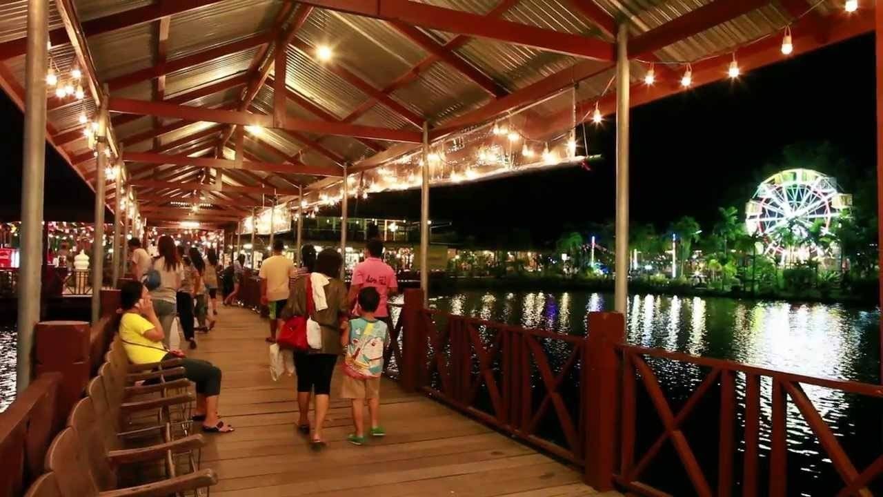 รูป ตลาดน้ำเกาะลอย