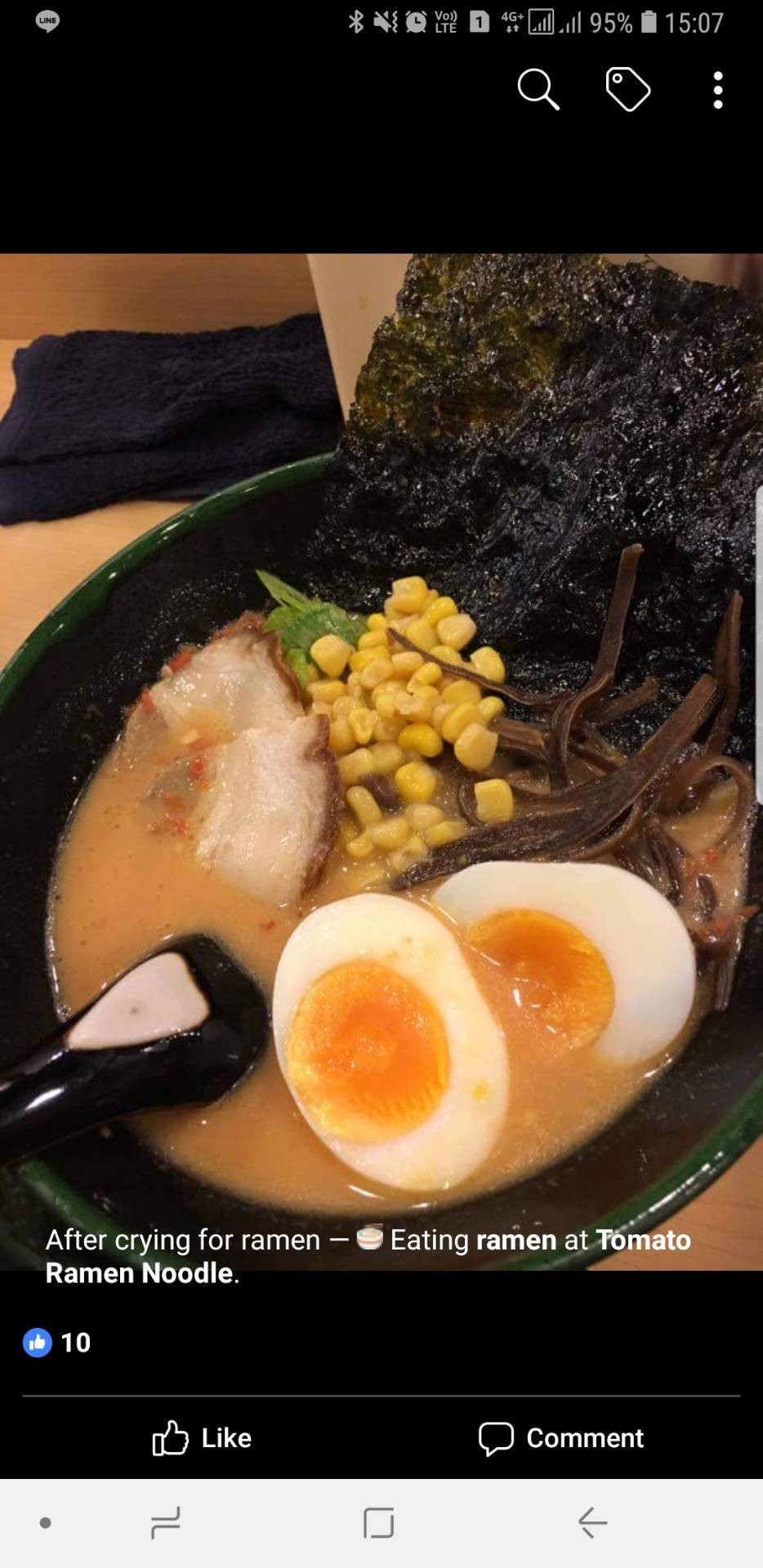 รีวิว Tomato Ramen Noodle MBK - ราเมงเข้มข้นต้องลอง