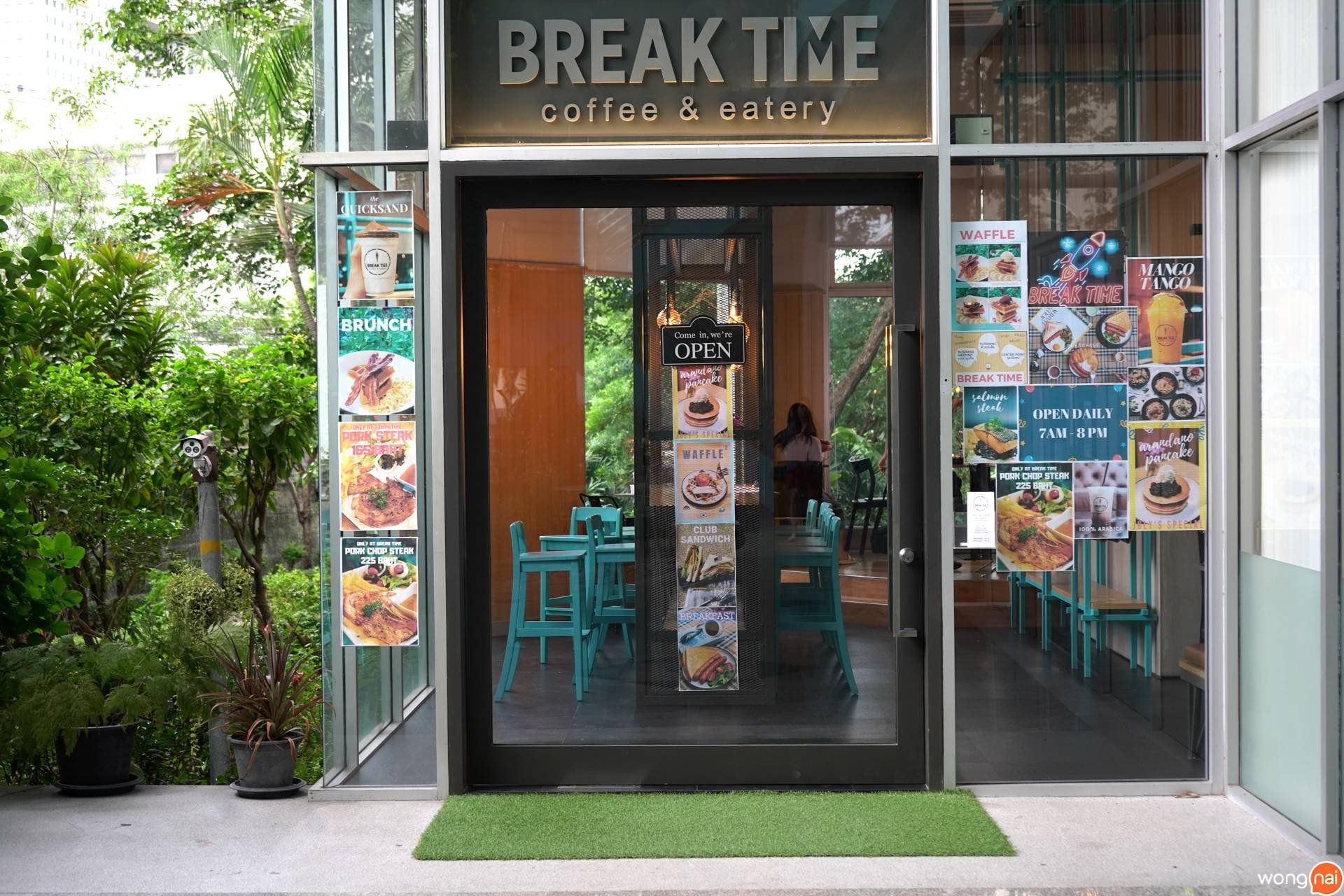 Break Time Coffee & Eatery คาเฟ่จตุจักร จัดเต็มเมนูคาวหวาน! - Wongnai