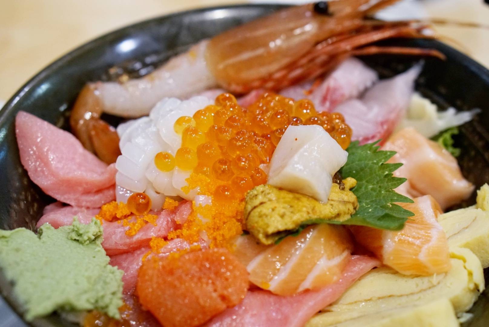 ข้าวหน้าทะเลรวม ร้าน 美觀園 Mei Guan Yuan Ximending