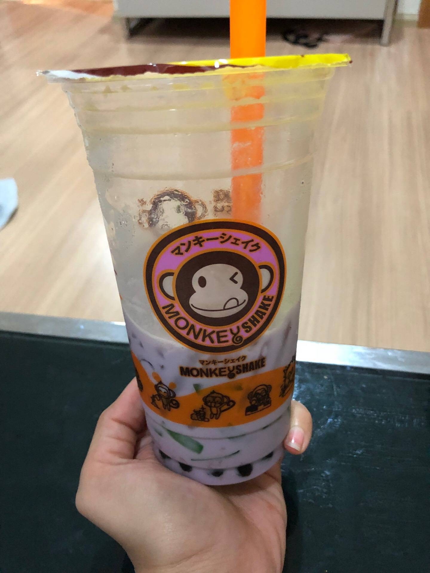 รีวิว Monkey Shake ห้วยขวาง - เฉยๆ พอทานได้ ไม่ค่อยได้รสชาติชสไข่มุก ...