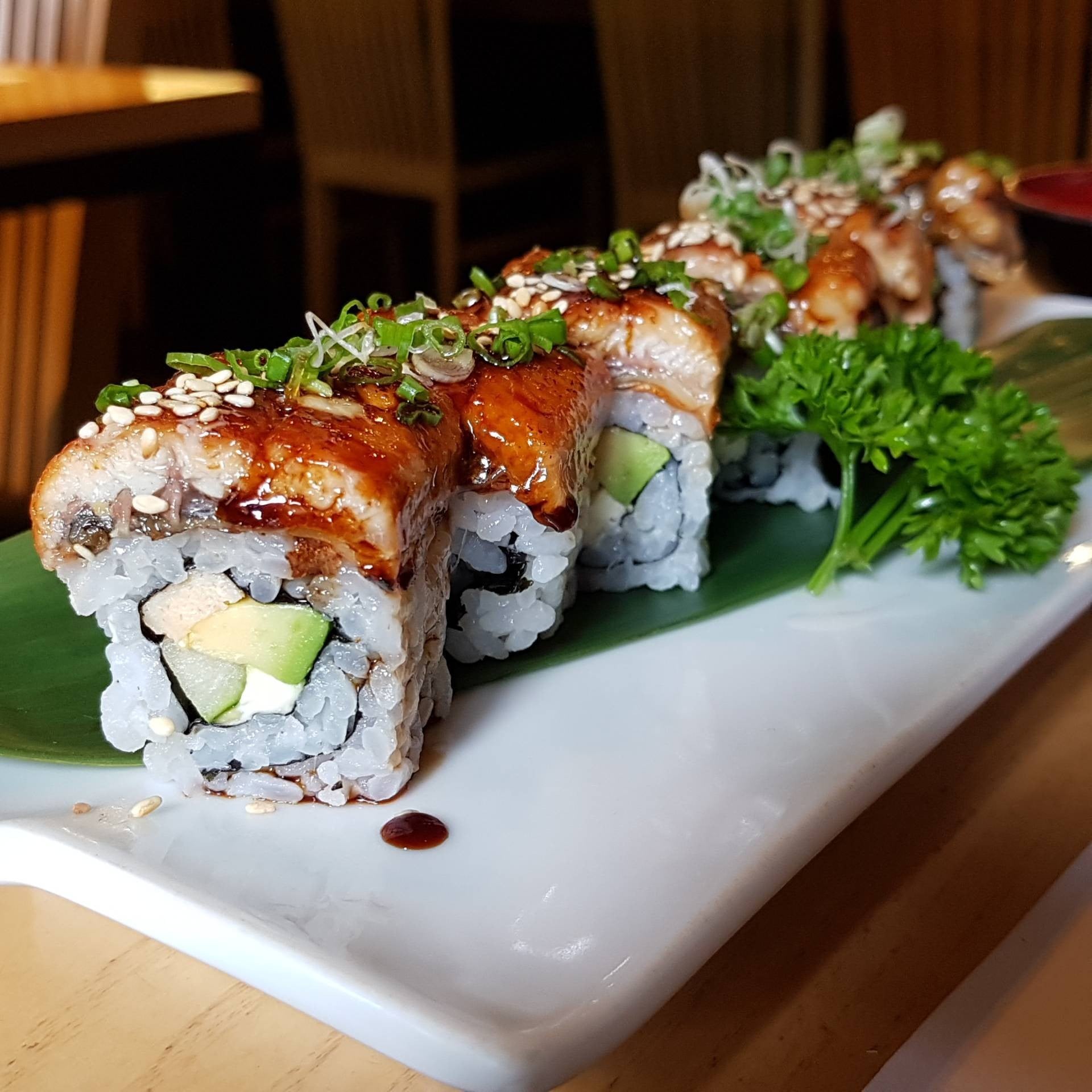 Unagi Cream Cheese Roll • ฿350 ร้าน SOUSAKU อารีย์ - Wongnai