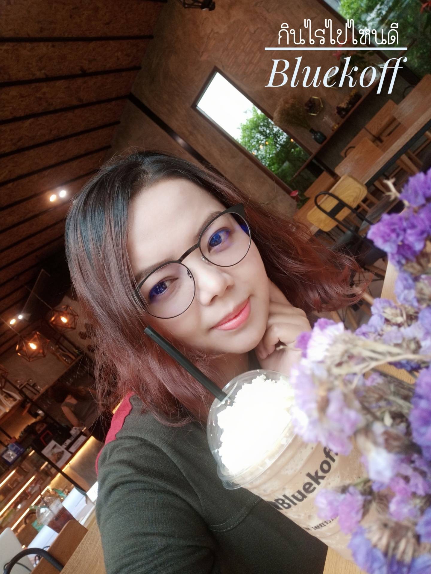รีวิว Bluekoff Udon - กาแฟสดหอมกรุ่น ทีรามิสุอร่อยนุ่มลิ้น