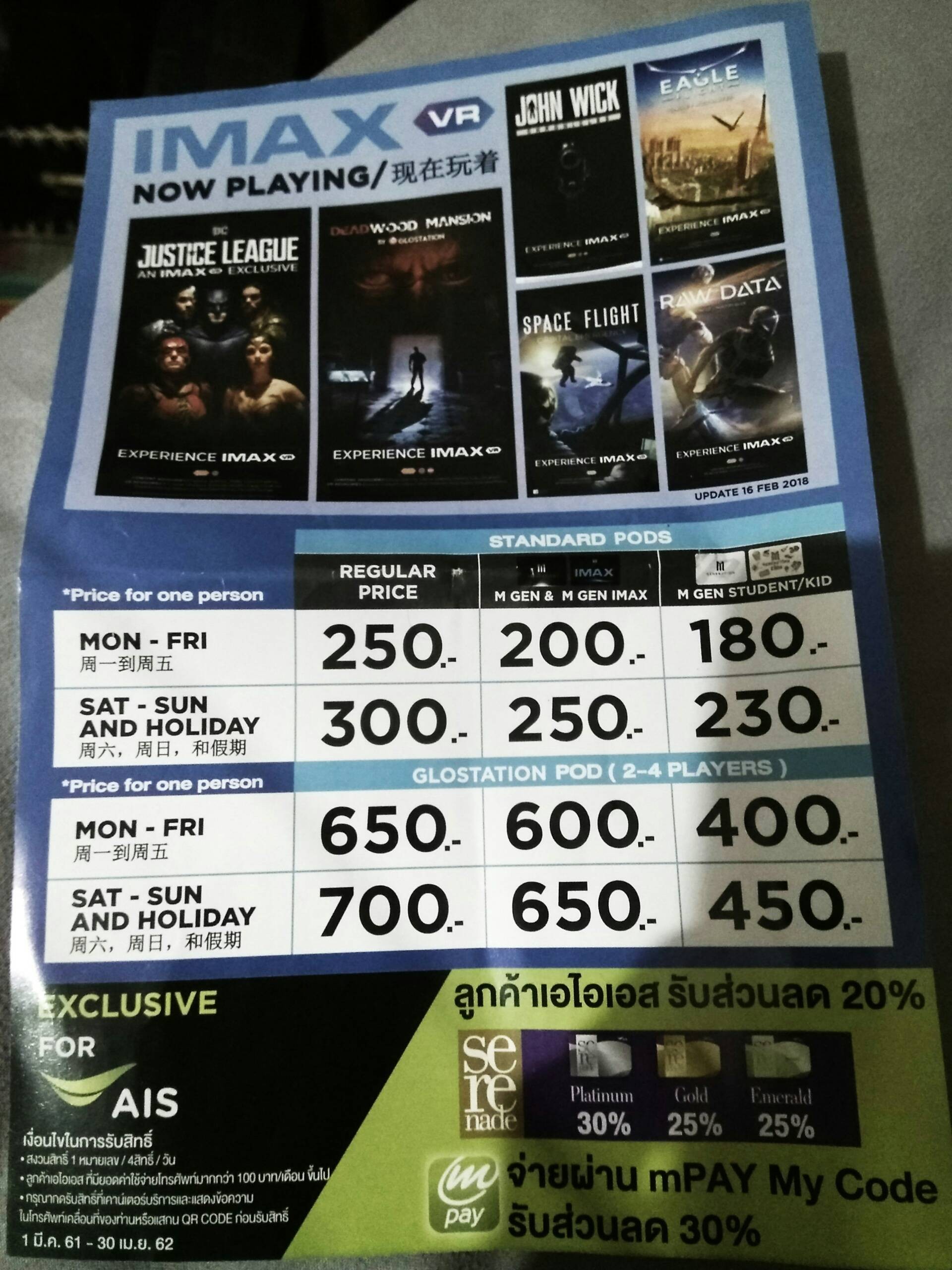 IMAX VR - รีวิวสถานที่ท่องเที่ยว - Wongnai