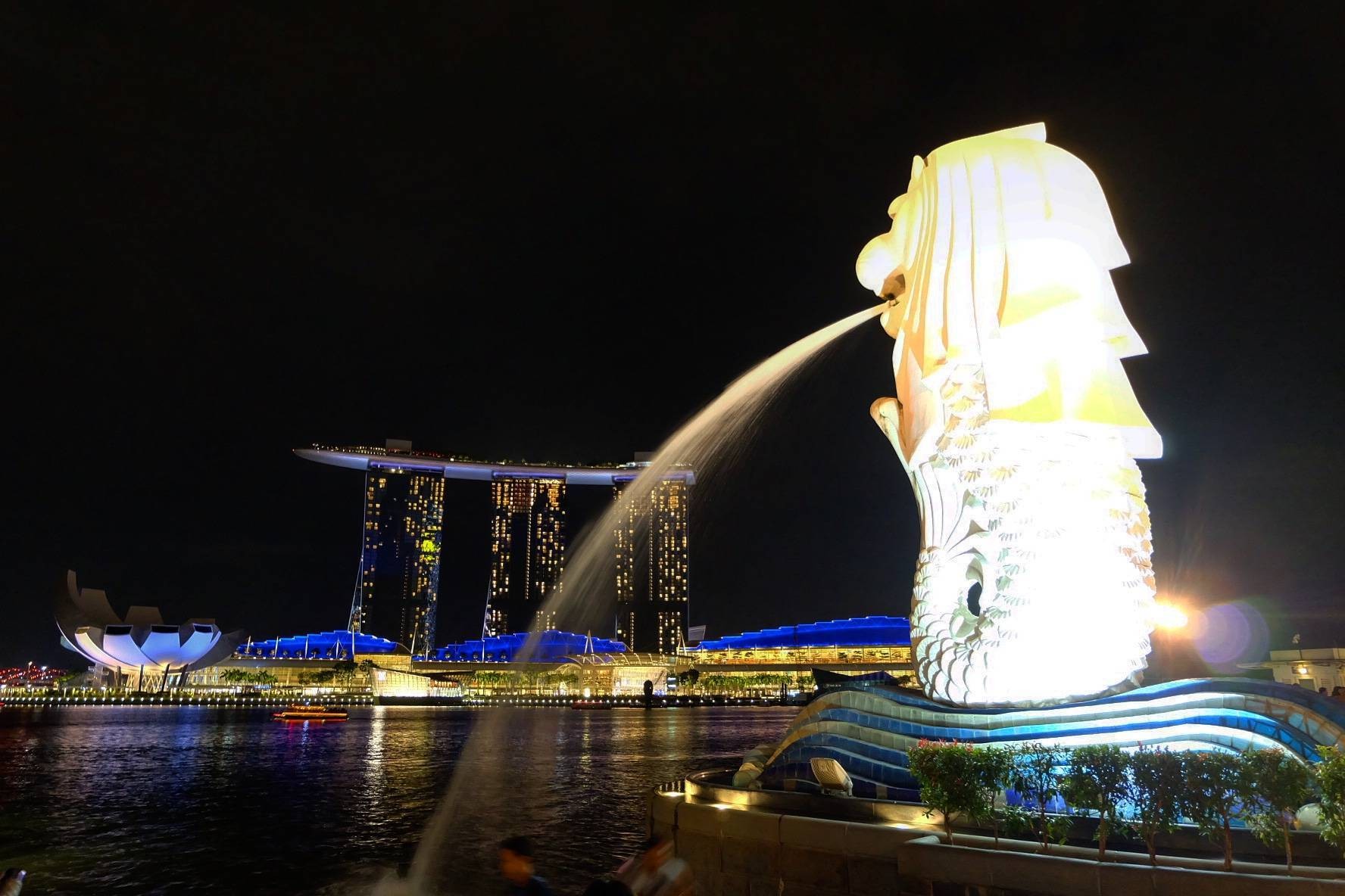 Merlion Park - รีวิวสถานที่ท่องเที่ยว