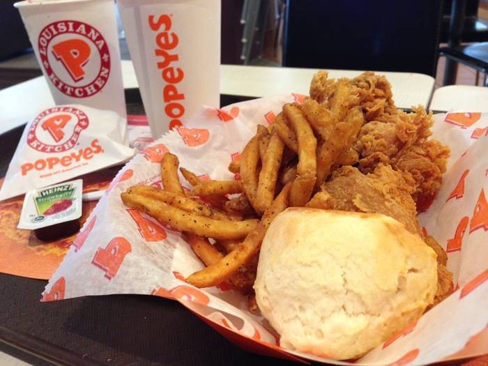 ร้าน Popeyes Louisiana Kitchen Square 2 | รีวิวร้านอาหาร