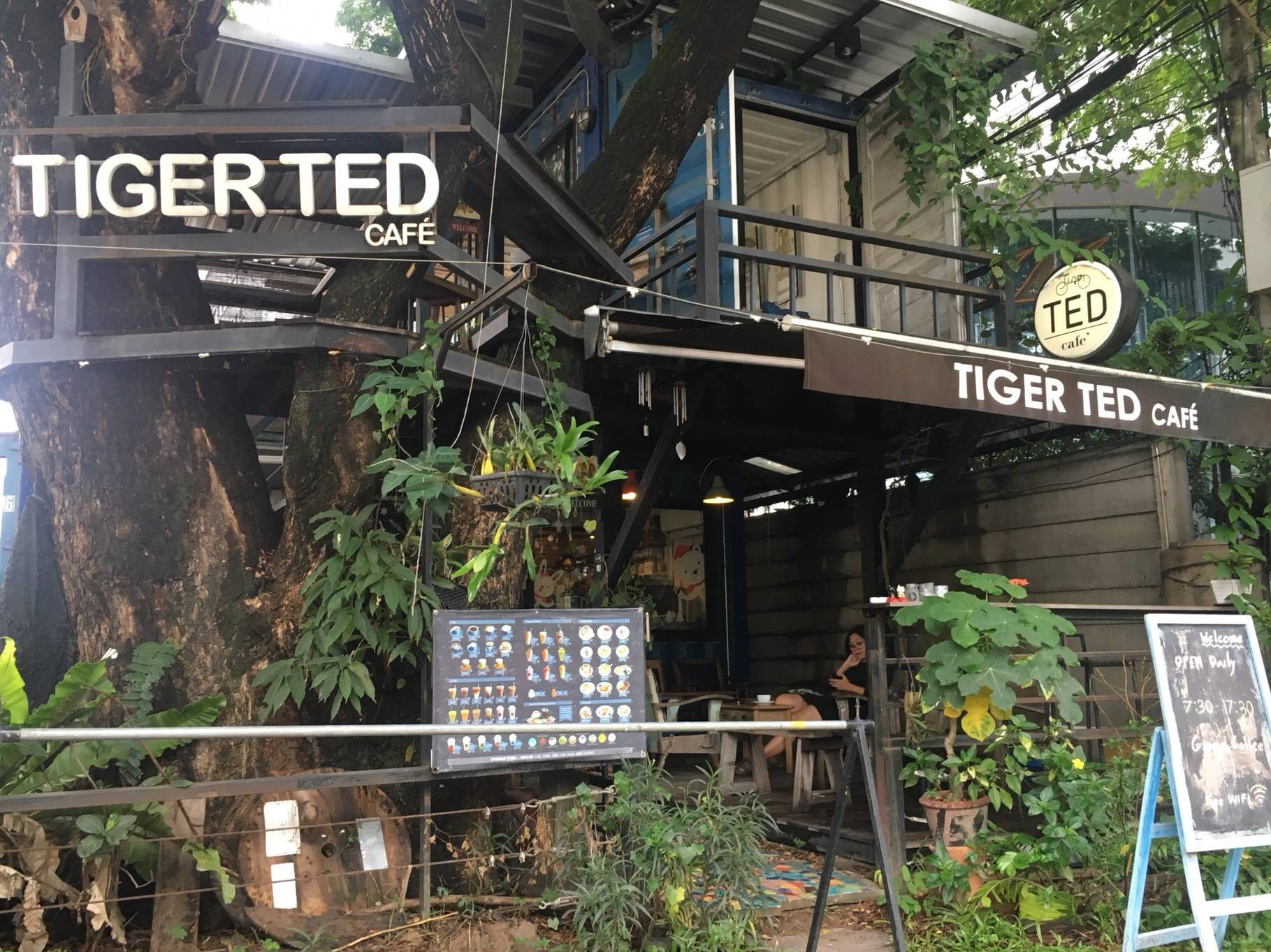 รีวิว Tiger TED Cafe - ร้านกาแฟ รสชาติดี