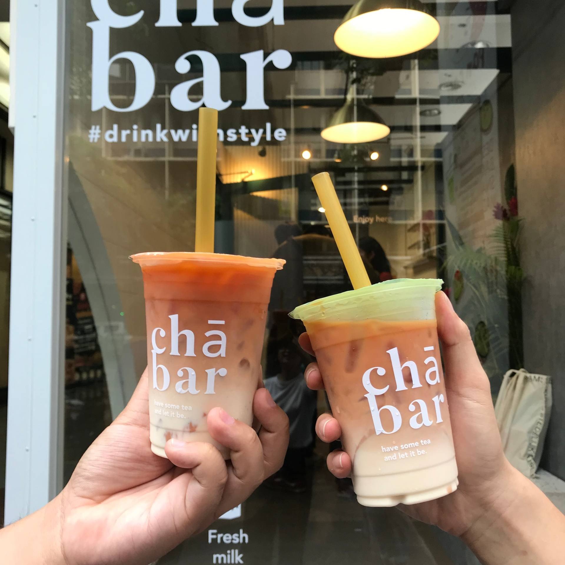 รีวิว CHA BAR BKK รัชดาภิเษก ป๊อบอัพ - ร้านชานมเปิดใหม่สีลม หวานน้อย ...