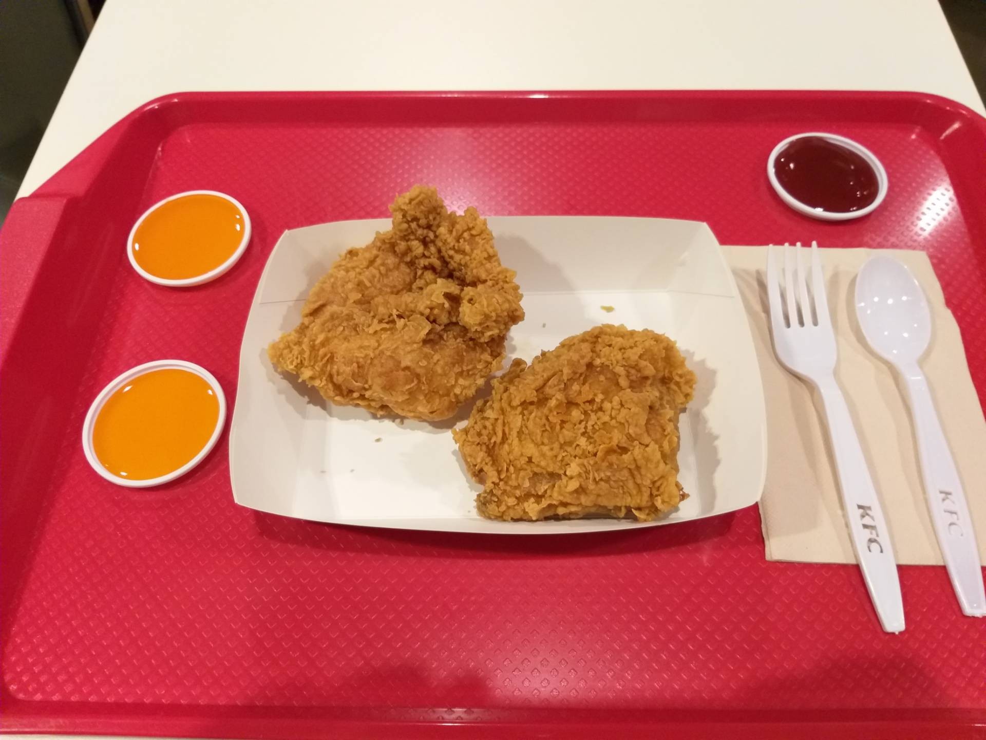รีวิว KFC Terminal 21 ชั้น5 - ไม่ได้กินนาน กลับมากินอีกทีอร่อยน้อยลง