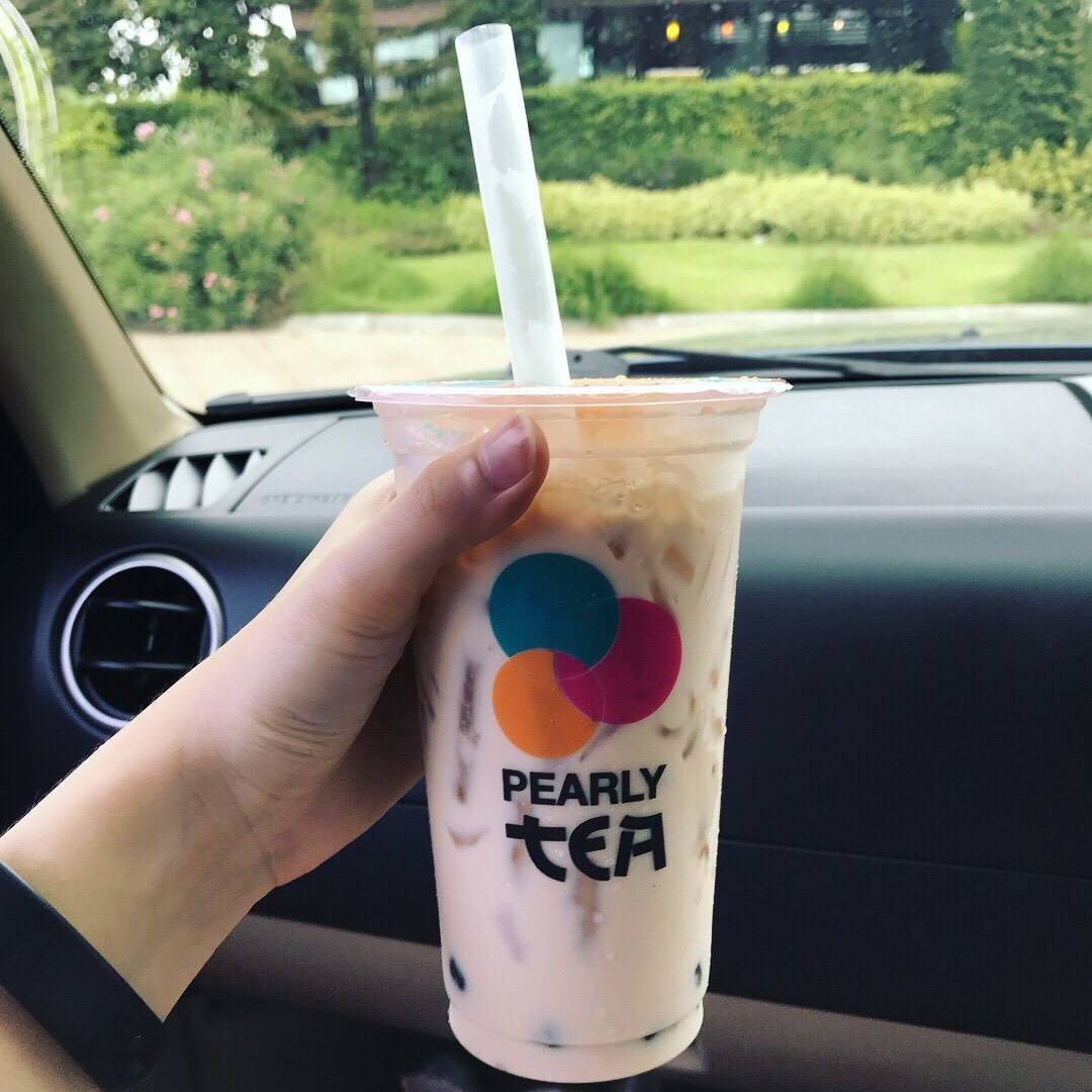 รีวิว Pearly Tea ปตท. จิฟฟี่เลียบด่วน (รามอินทรา2) - ชานมไข่มุกเพิร์ลลี่ที