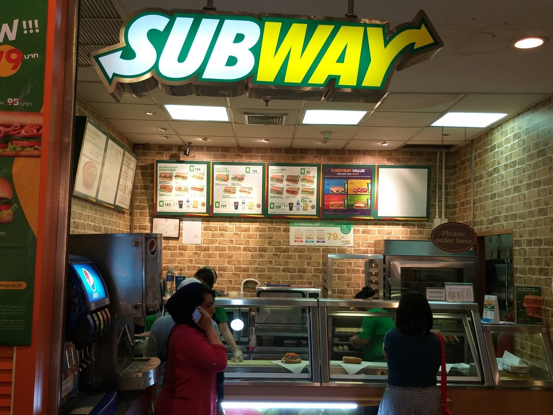 รีวิว Subway เทอร์มินอล 21 - roast chicken breast เนื้ออกไก่จริงๆ