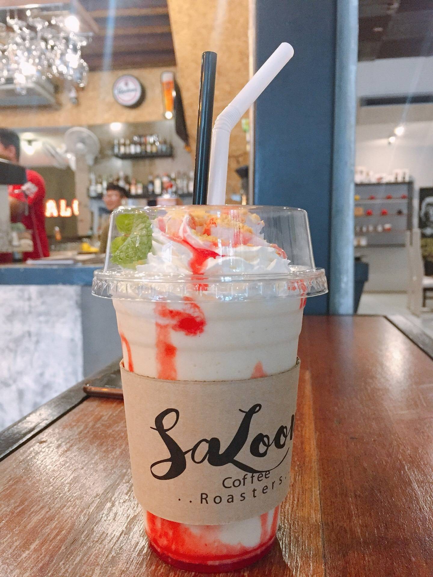 รีวิว SALOON COFFEE AND BAR อุบลราชธานี - Saloon น่านั่ง อร่อยทุกเมนู