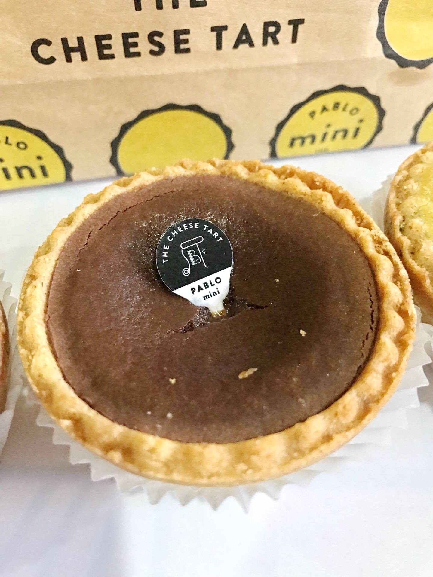 Choco Cheese Tart ร้าน Pablo Mini สนามบินดอนเมือง - Wongnai