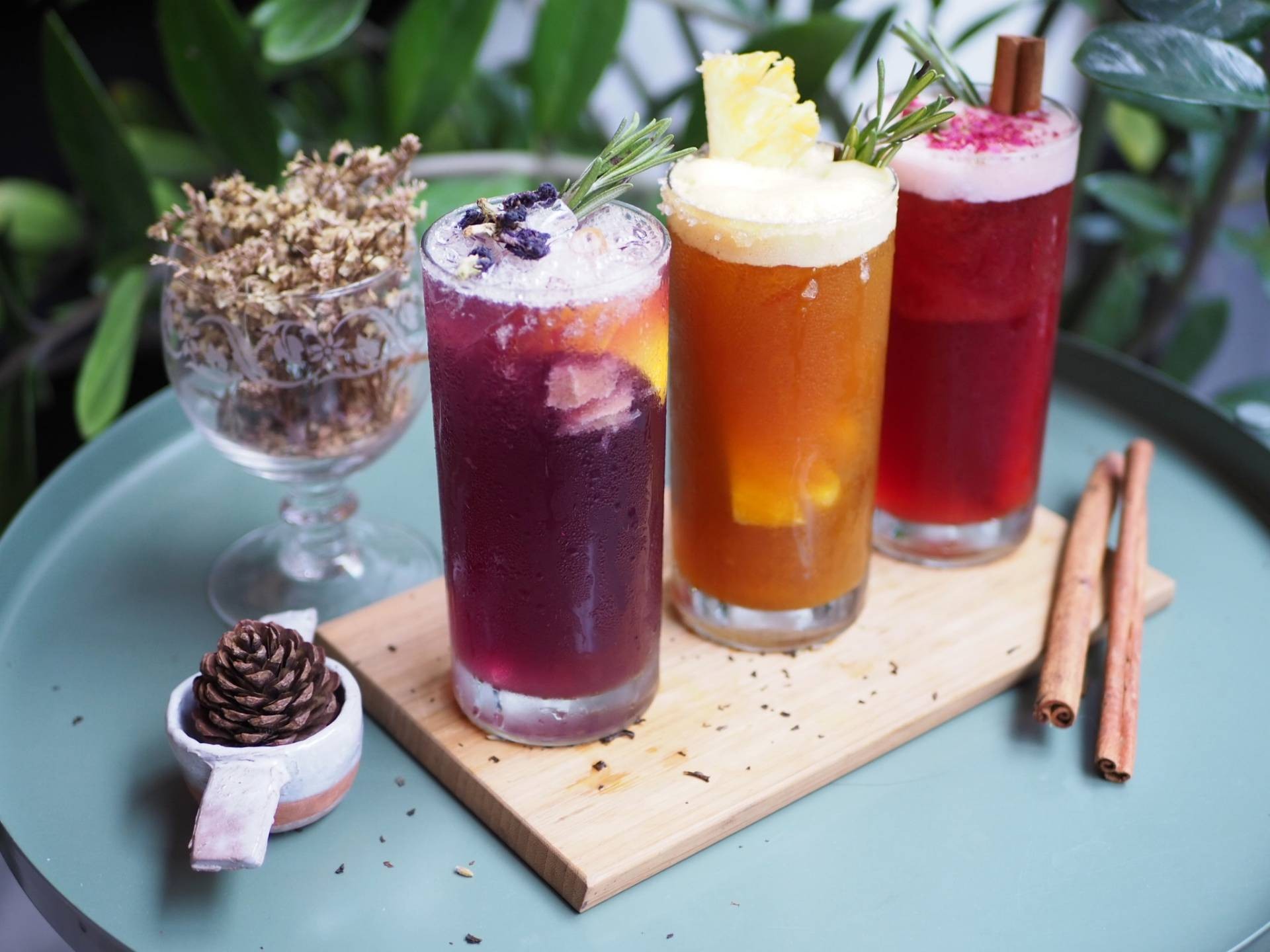 Tropical Wonderland, Pina Cuppa, Sassy Summer ร้าน ชาและขนมหวาน TE Time ...
