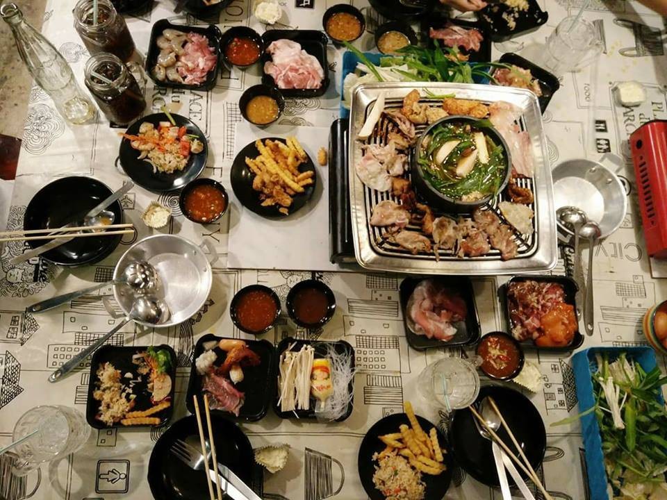 รีวิว Baresso Thai Barbecue Buffet Bangsaen